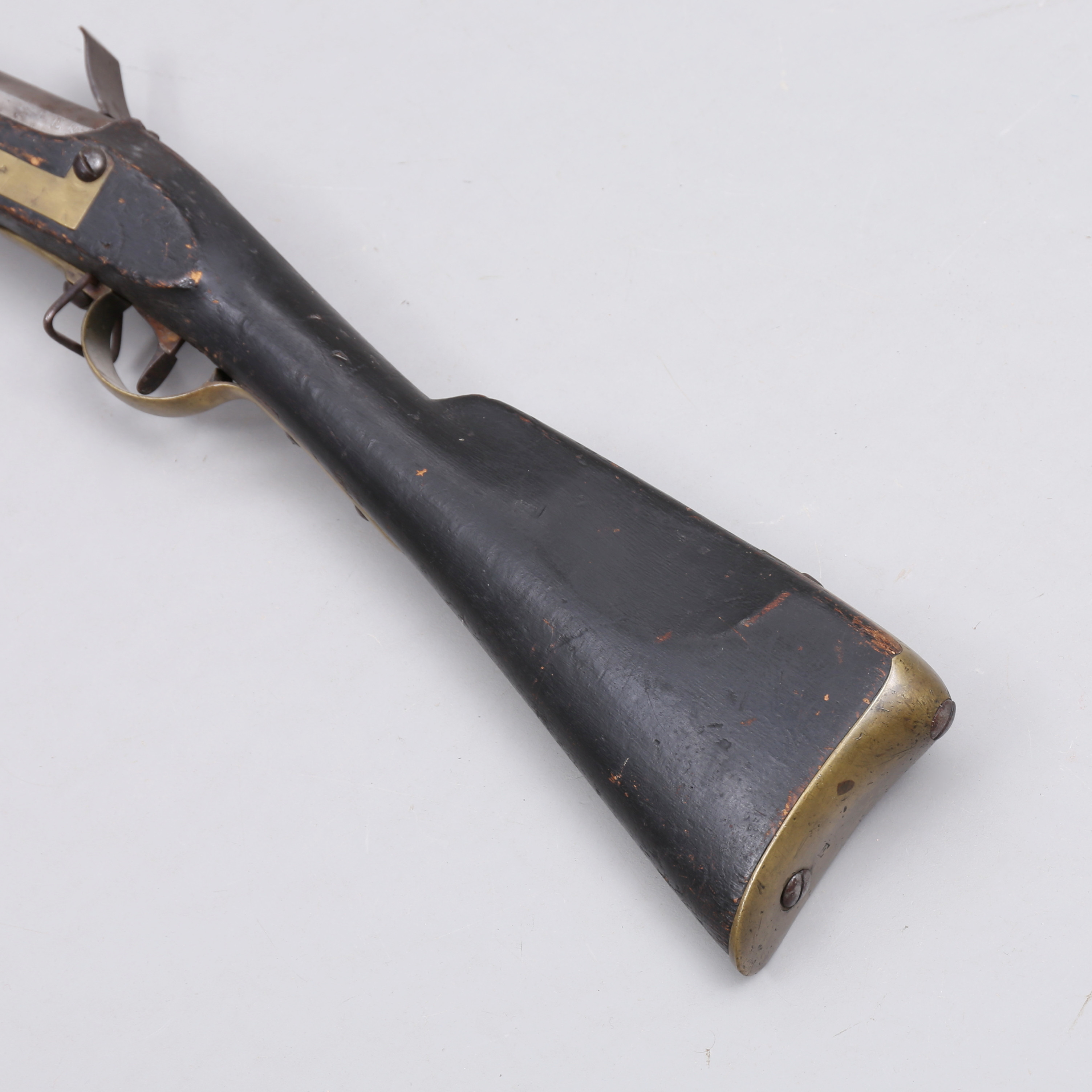Images for 3653553. A FLINTLOCK MUSKÖT, with bayonet, Sweden,1700/19th ...