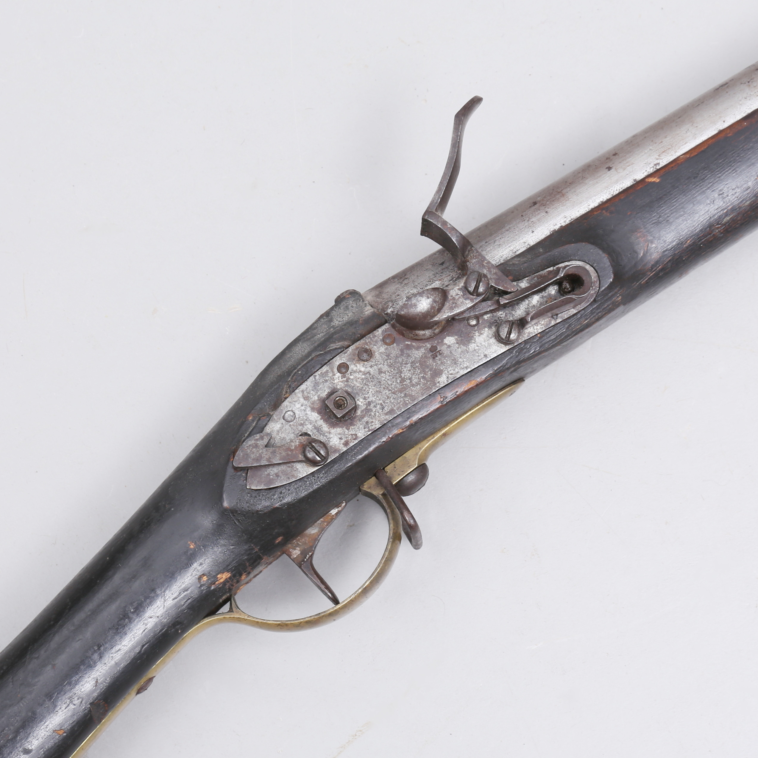 Images for 3653553. A FLINTLOCK MUSKÖT, with bayonet, Sweden,1700/19th ...