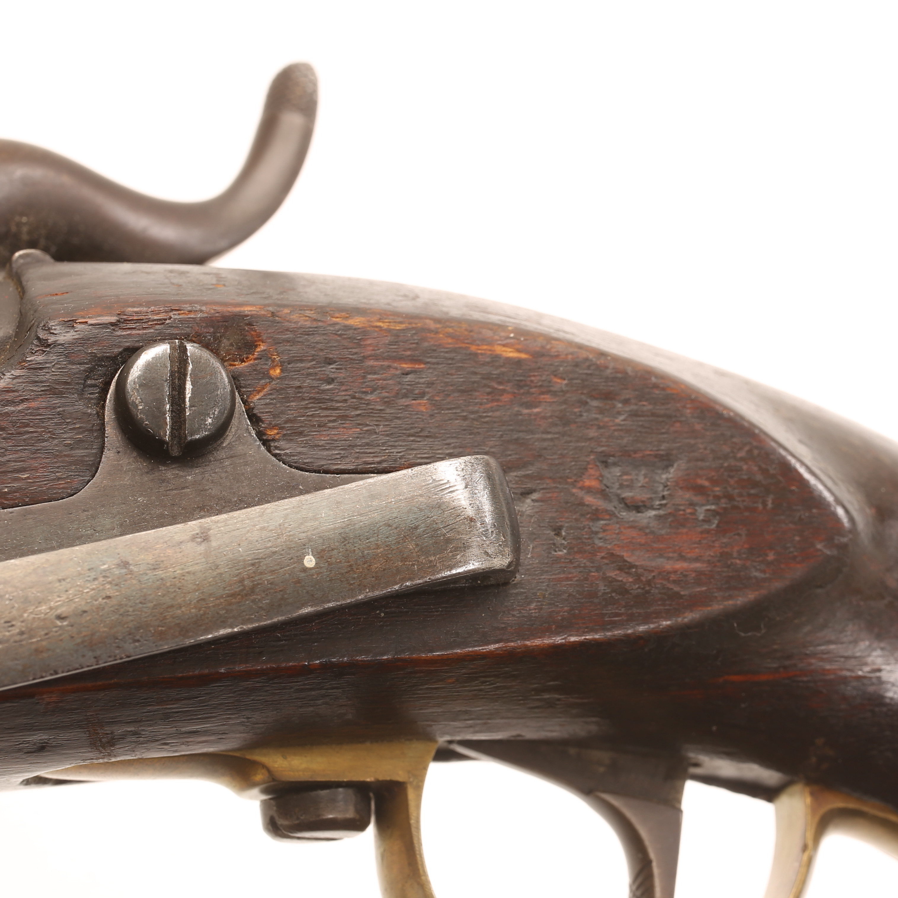 Images for 3664129. A pair of flail lock guns, m/1854, for the navy ...