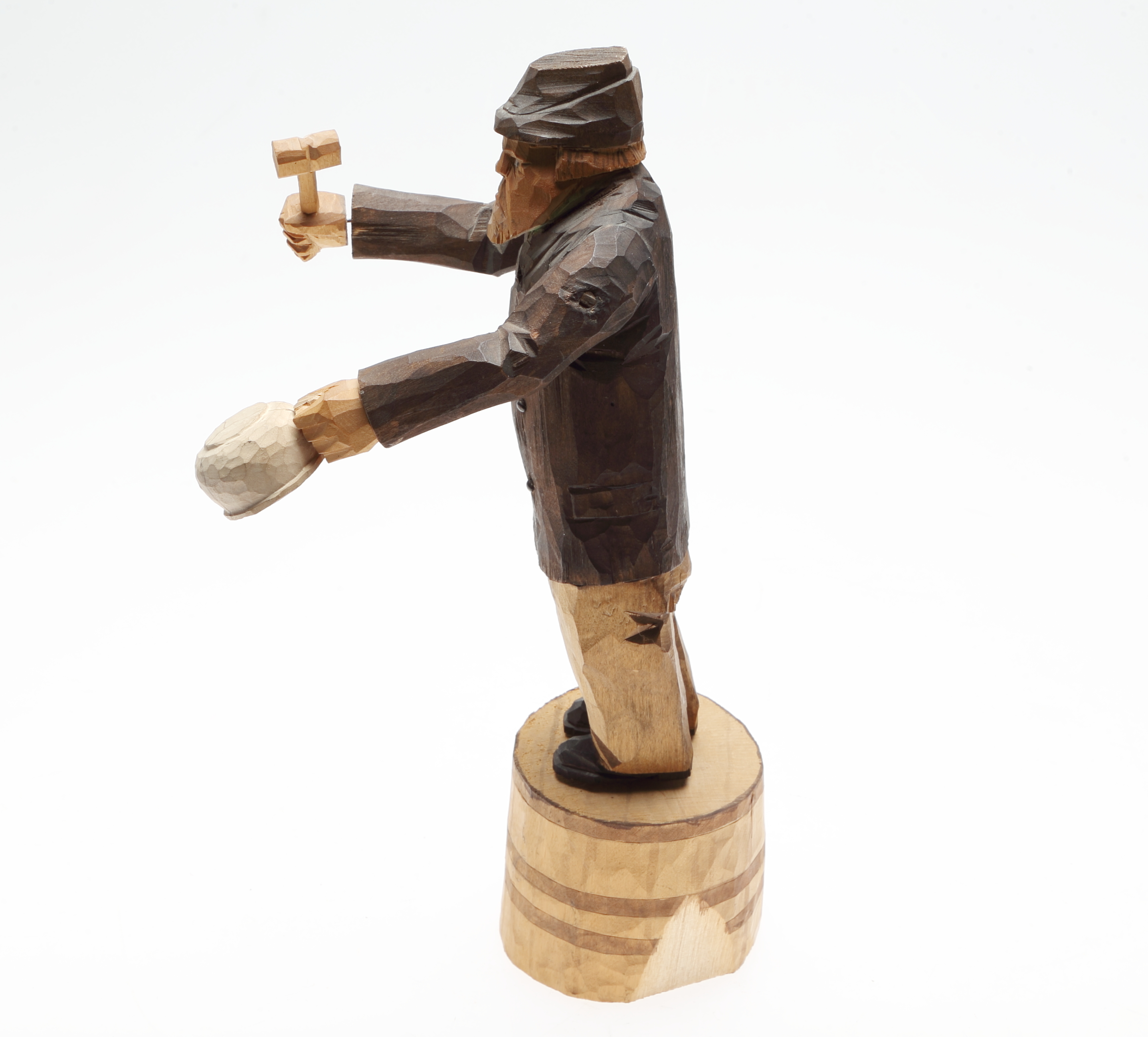 Images for 370064. AXEL ERICSON. The auction announcer, sculpture, wood ...