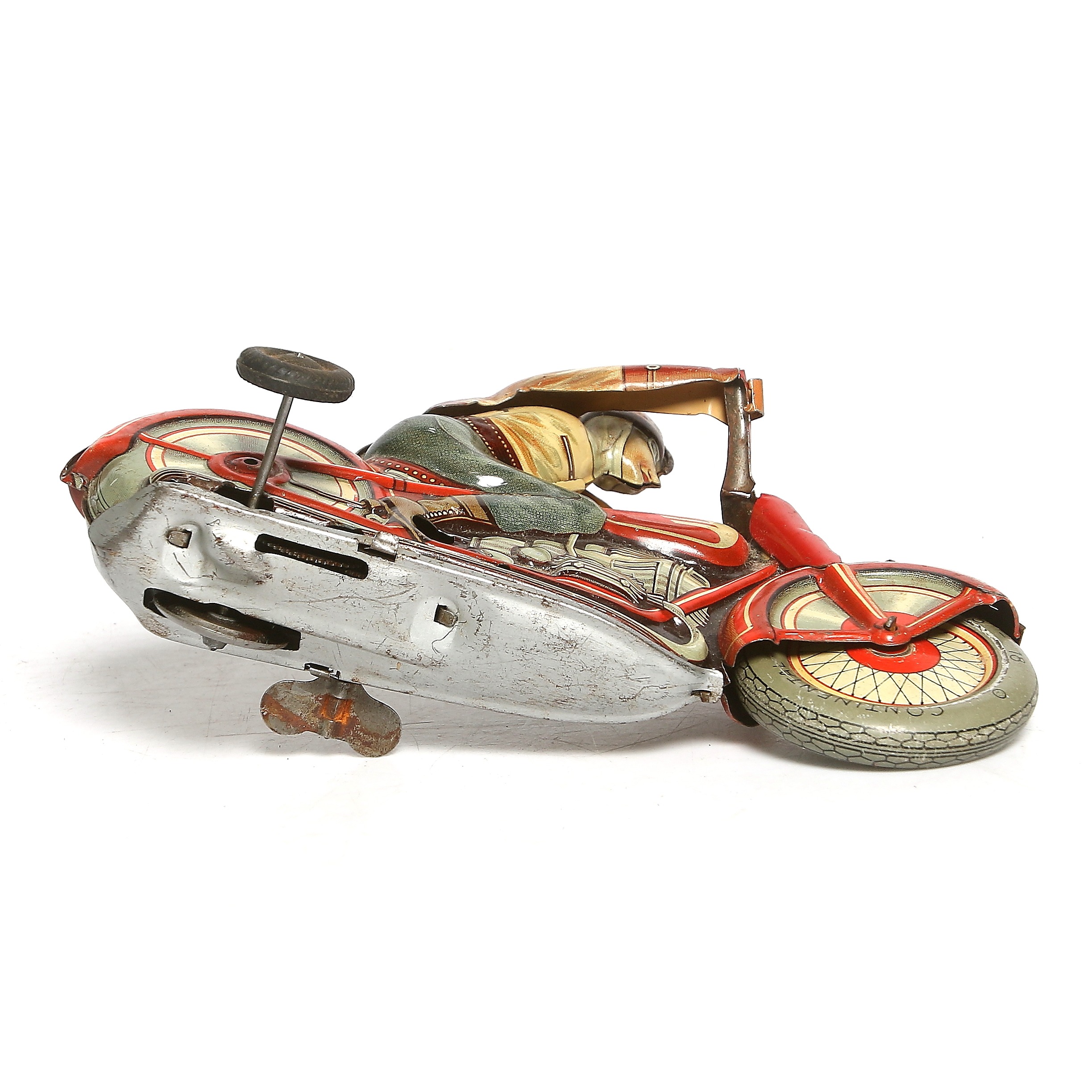 Bilder för 370317. MOTORCYKEL, Technofix, Tyskland, GE 258 (U.S. ZONE ...