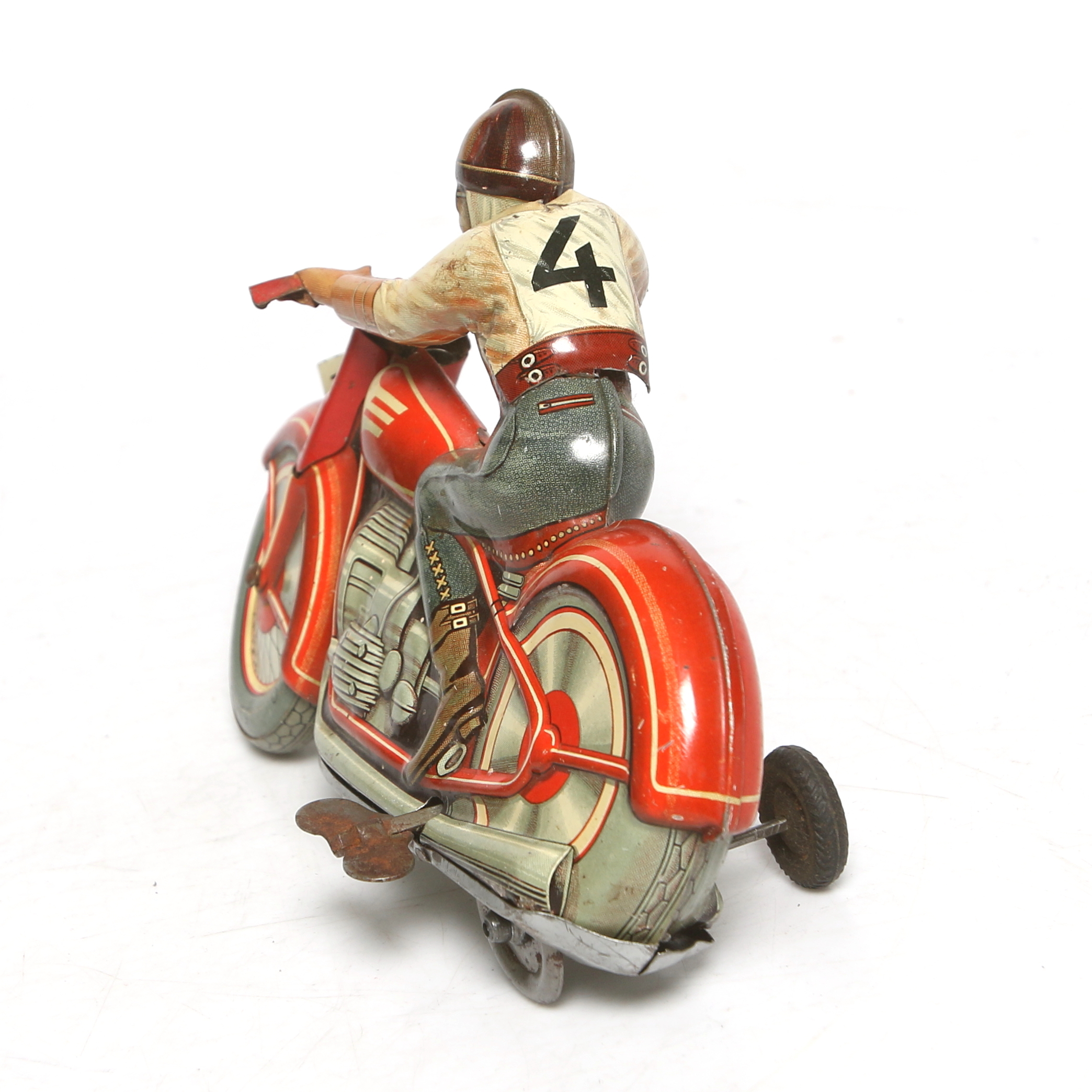 Bilder för 370317. MOTORCYKEL, Technofix, Tyskland, GE 258 (U.S. ZONE ...