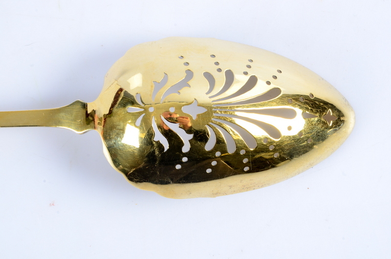 Images for 370655. SILVER SPOON, gilt silver, Fredrik Christian Vilhelm ...