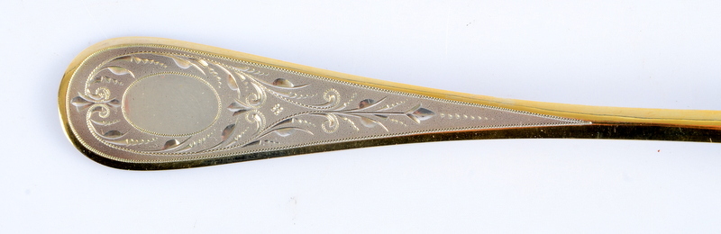 Images for 370655. SILVER SPOON, gilt silver, Fredrik Christian Vilhelm ...