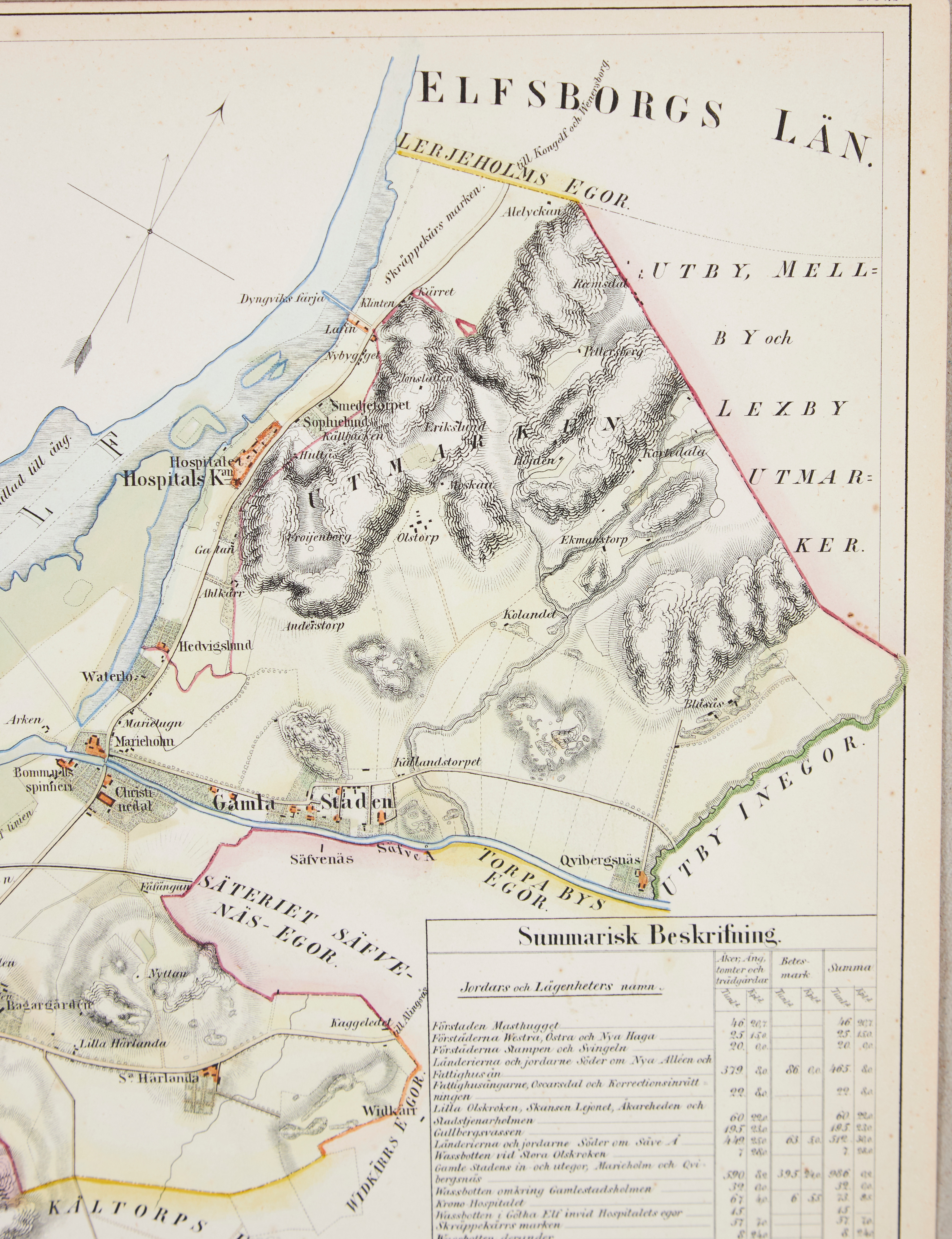 Images for 3726031. LITHOGRAPHED MAP OF GOTHENBURG BY LJUNGGREN, 1855 ...