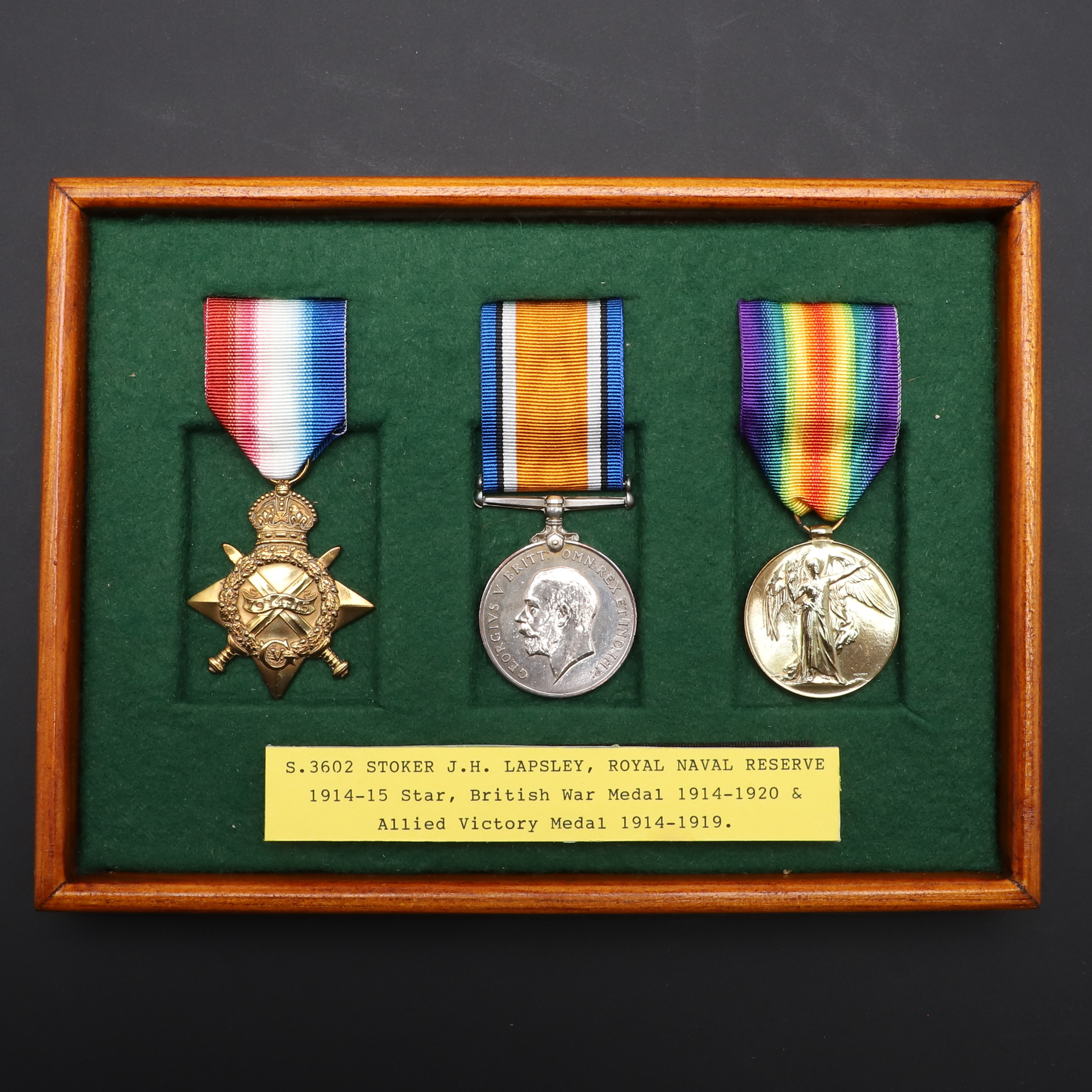 Images for 3732404. A FIRST WORLD WAR TRIO TO THE ROYAL NAVAL RESERVE ...