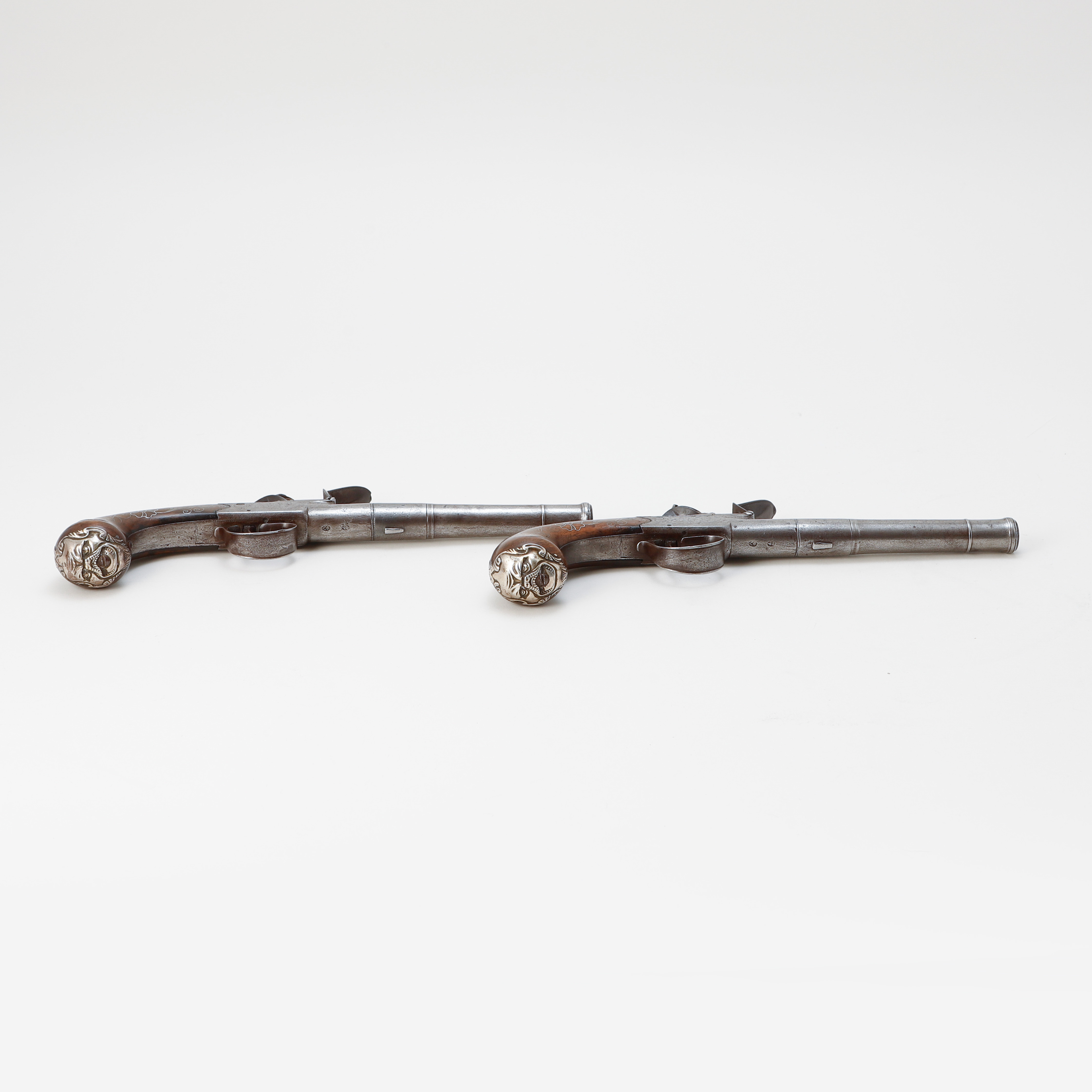 Images for 3769164. A pair of FLINT LOCK PISTOLS, Barker, England, ca ...