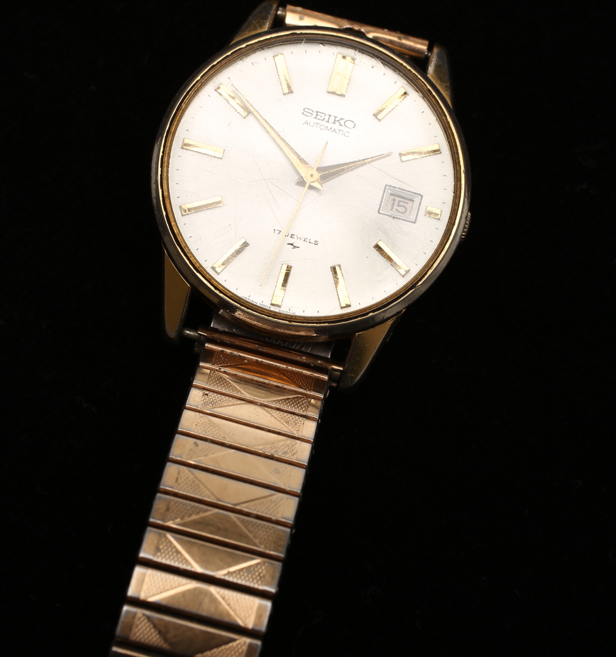 Images for 377755. MEN'S WATCH, Seiko Automatic, with Fixoflex bracelet ...