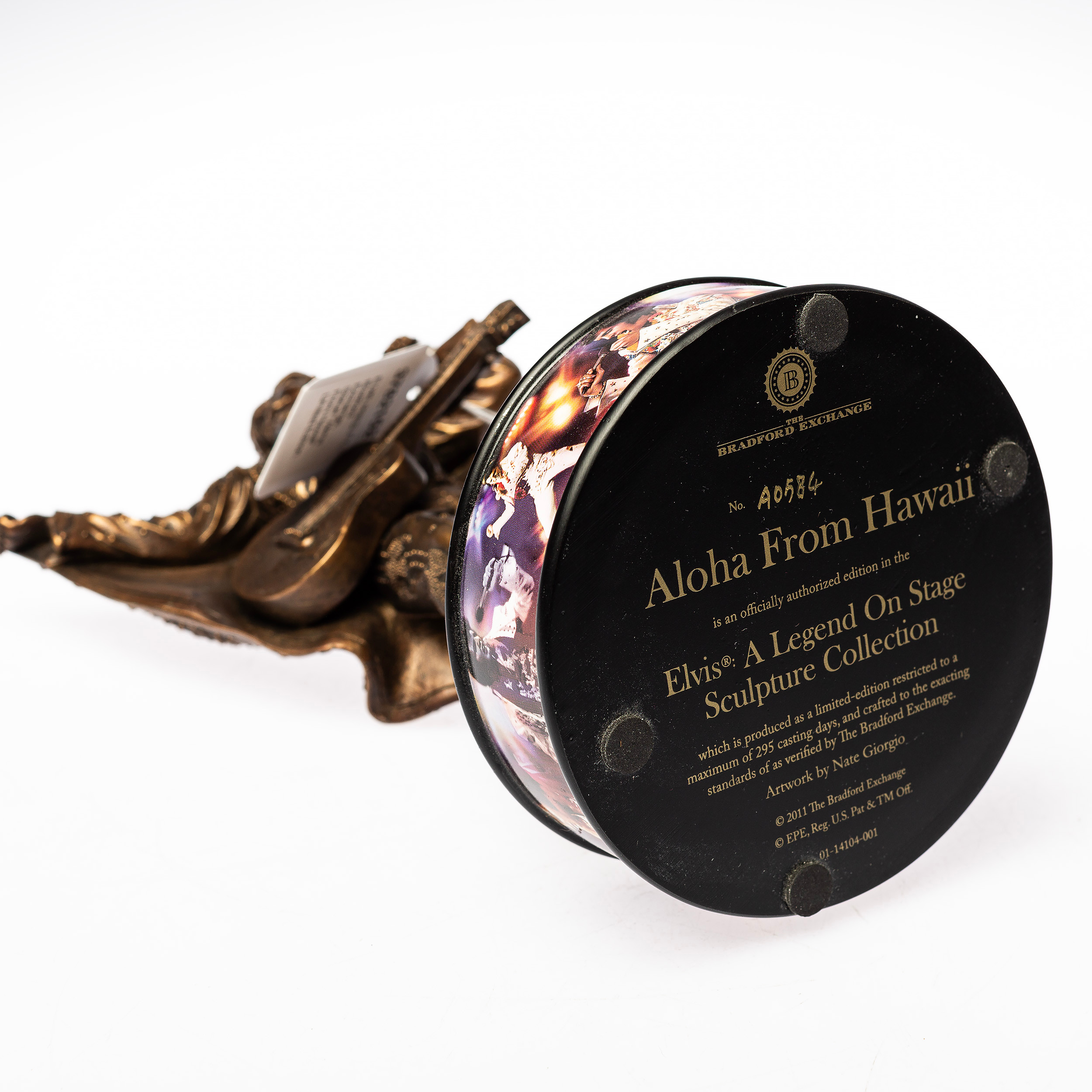 Images for 3782152. ELVIS PRESLEY, Bradford Exchange, Statue “Aloha ...