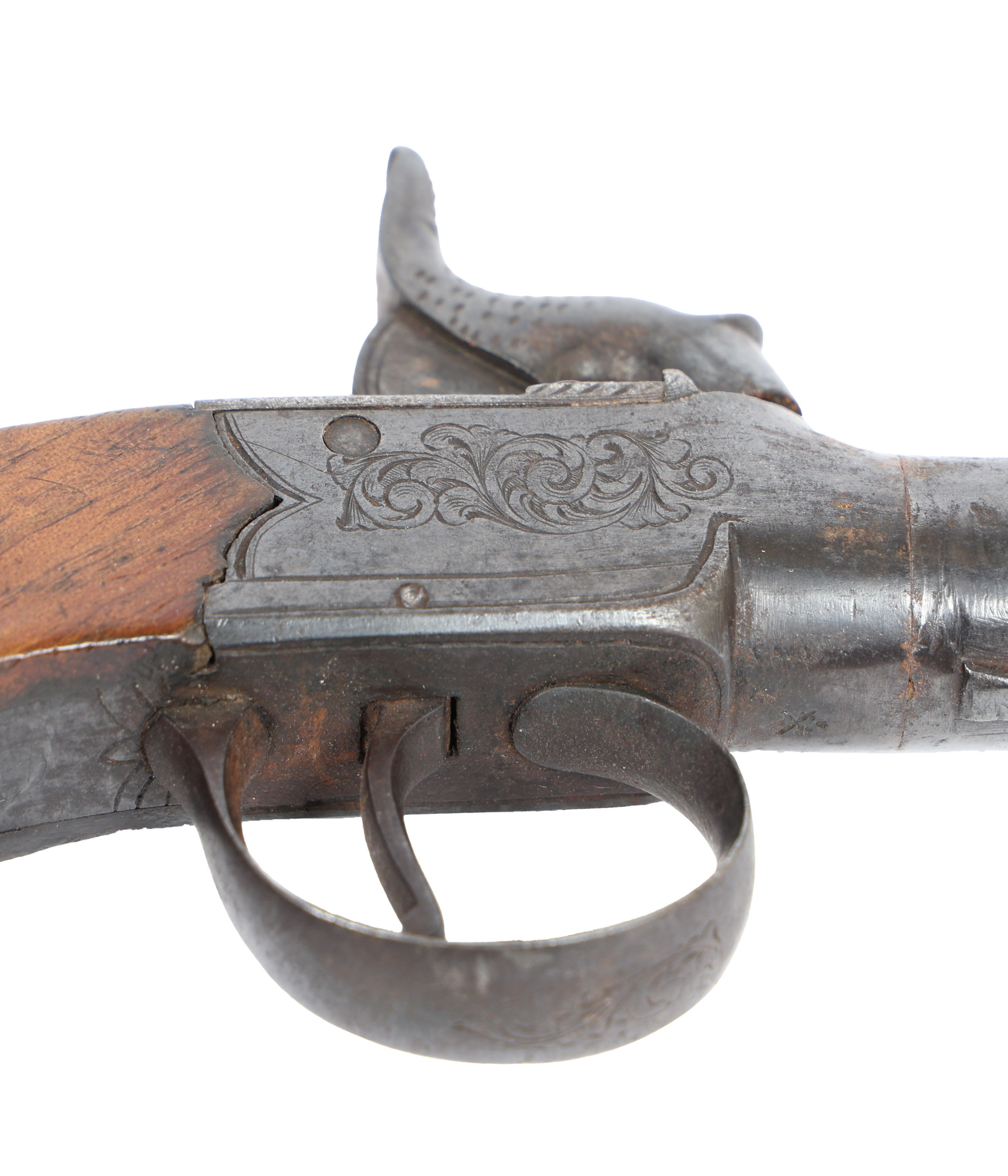 Images for 3827849. 19TH CENTURY PERCUSSION BOX LOCK POCKET PISTOL ...