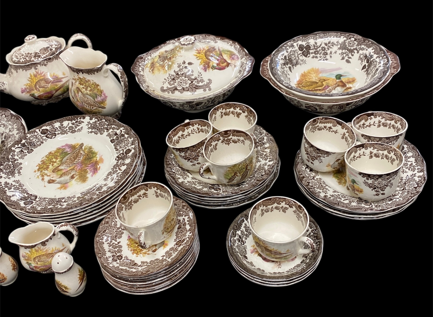 Images for 3879385. A ROYAL WORCESTER PALISSY GAME BIRDS SERIES PATTERN ...