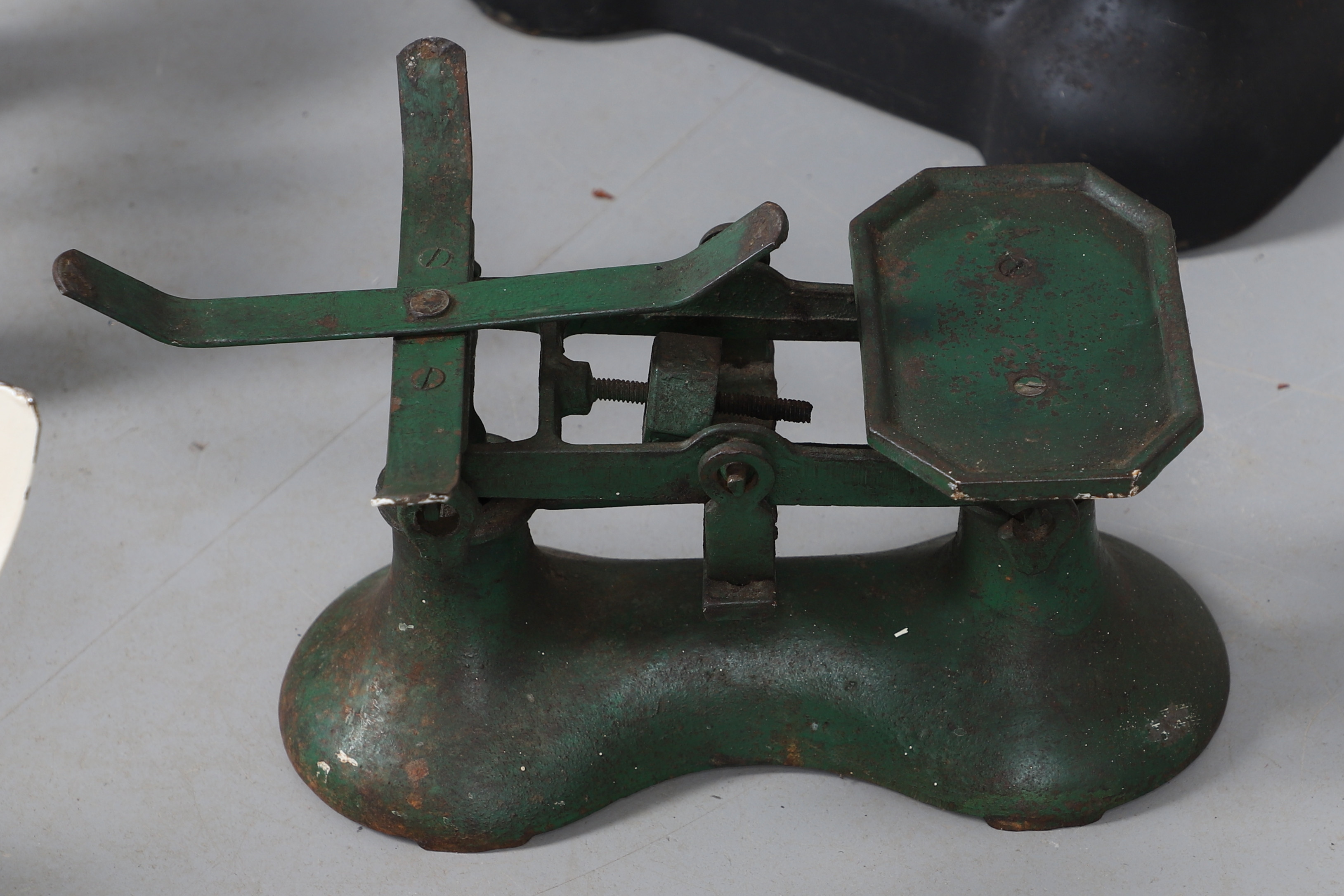 Images for 3883537. FIVE VINTAGE METAL WEIGHING SCALES AND ASSORTED ...