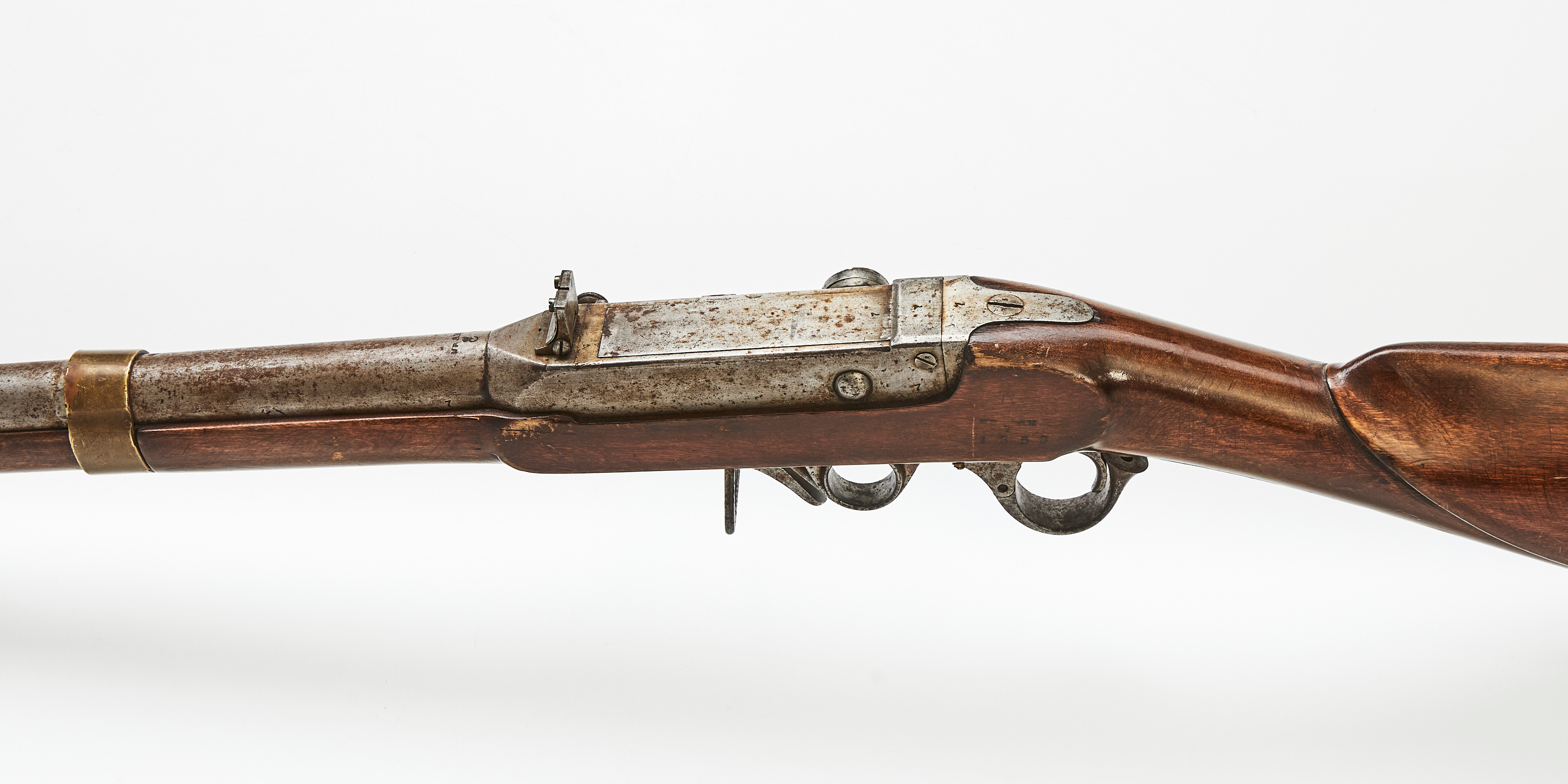 Images for 3885769. CHAMBER LOADING RIFLE, Swedish, m/1851 for the navy ...