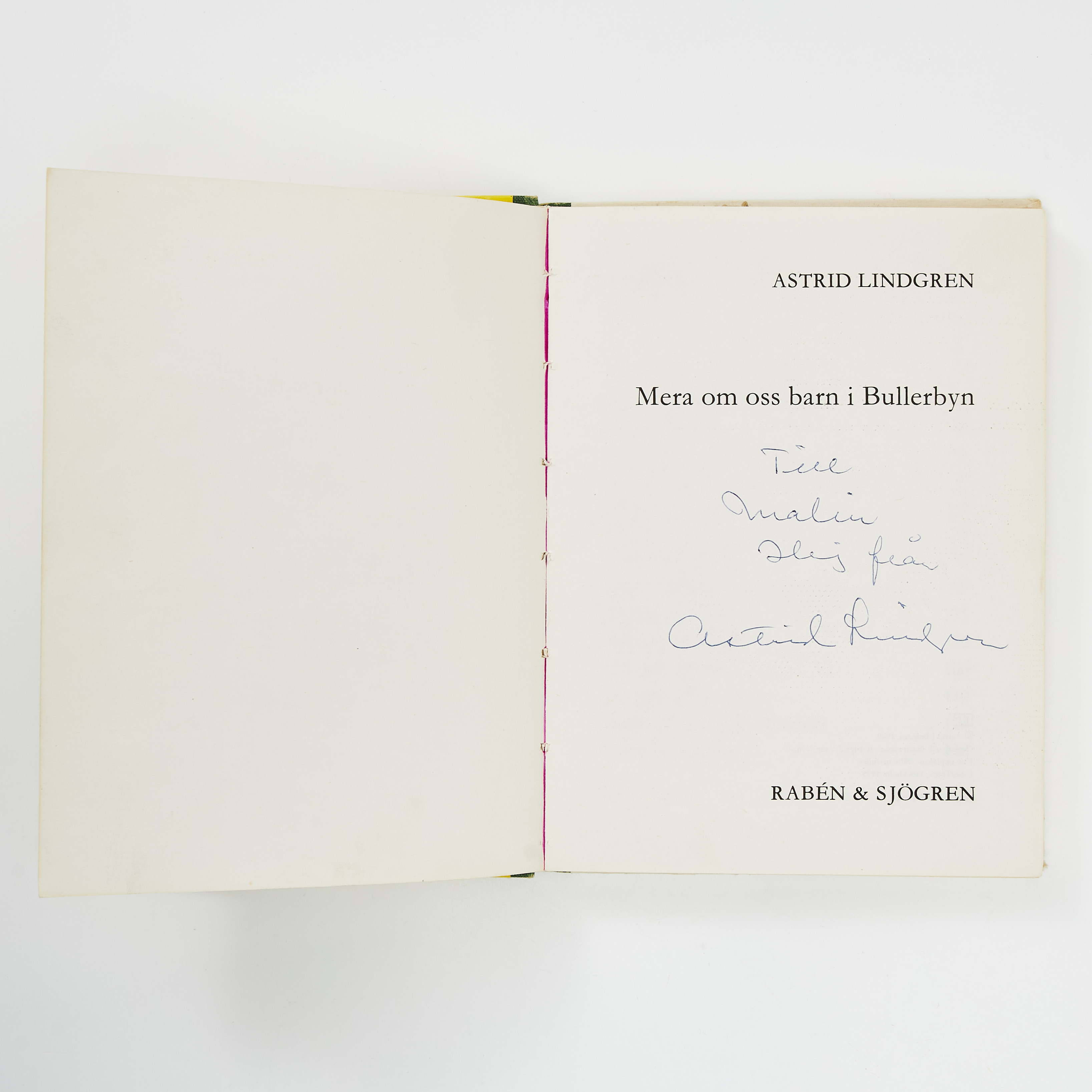 Bilder för 3898014. ASTRID LINDGREN MED SIGNATUR, Mera om oss barn i ...