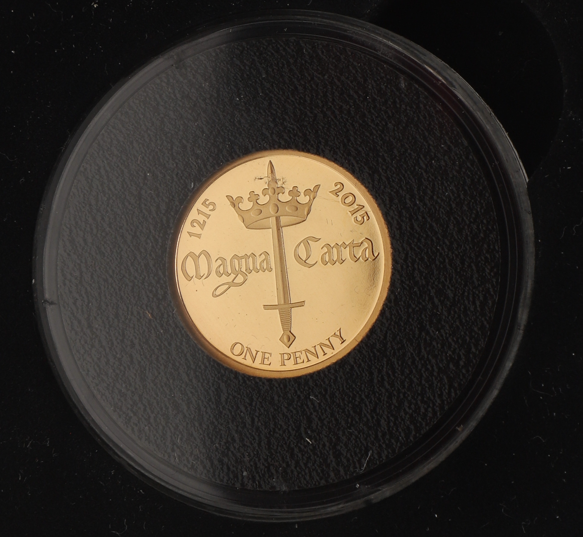 Images for 3900129. A BOXED 800TH ANNIVERSARY MAGNA CARTA GOLD PROOF ...