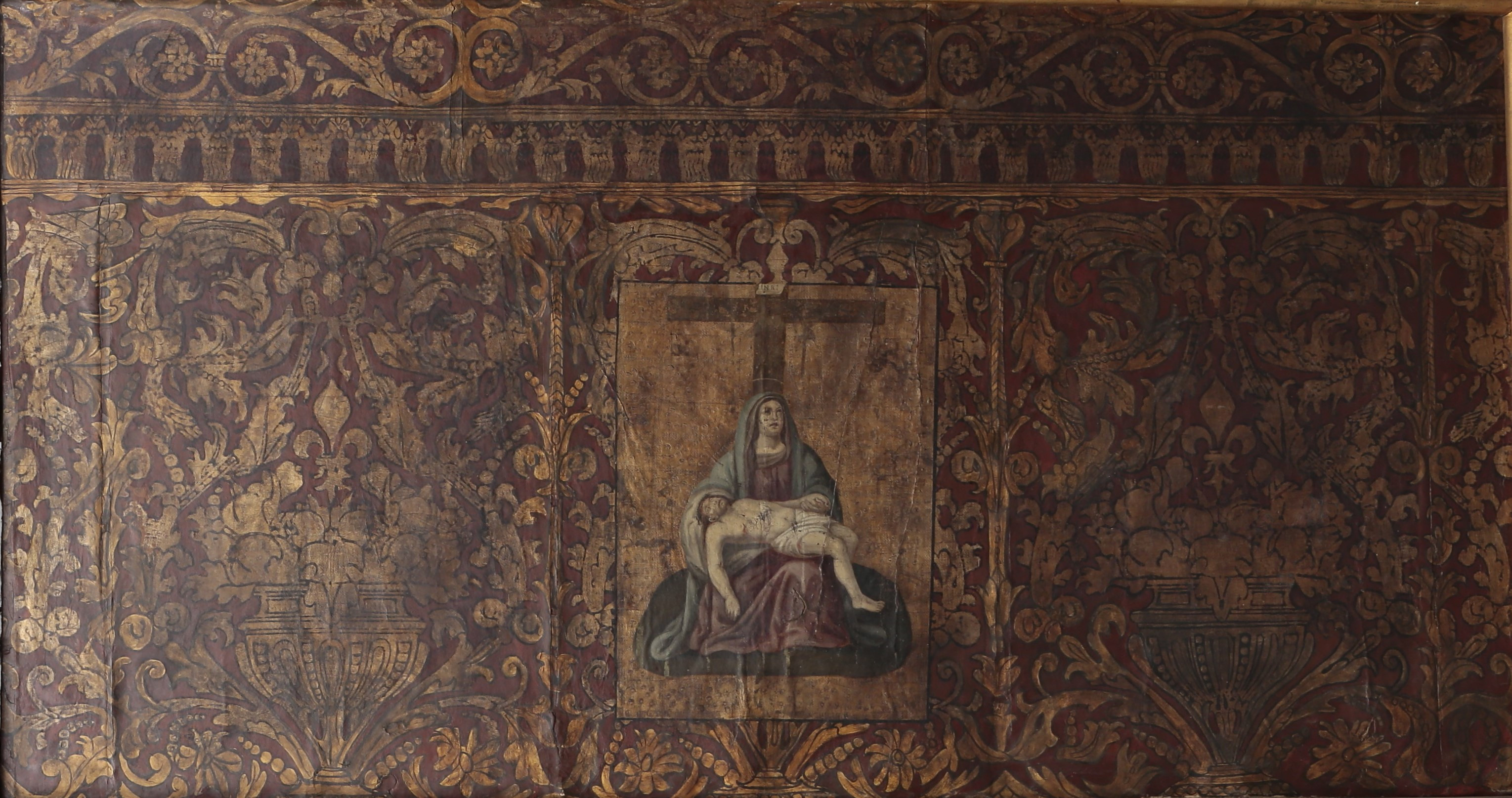 Images for 3922323. Front of a Spanish altar in Guadamecí, from the ...