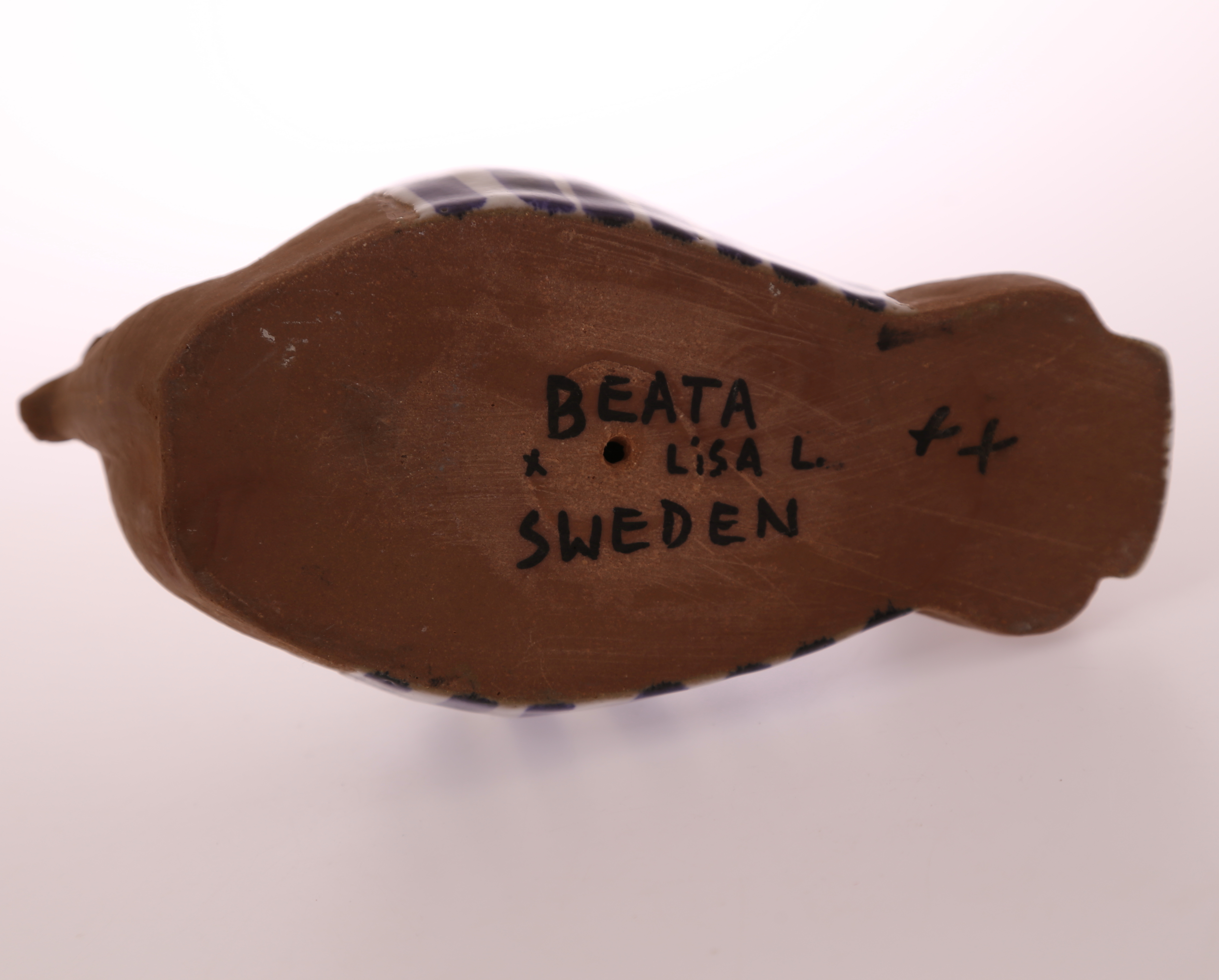 Images for 393990. LISA LARSON. FIGURE, ceramic, signed Lisa L., "Beata ...