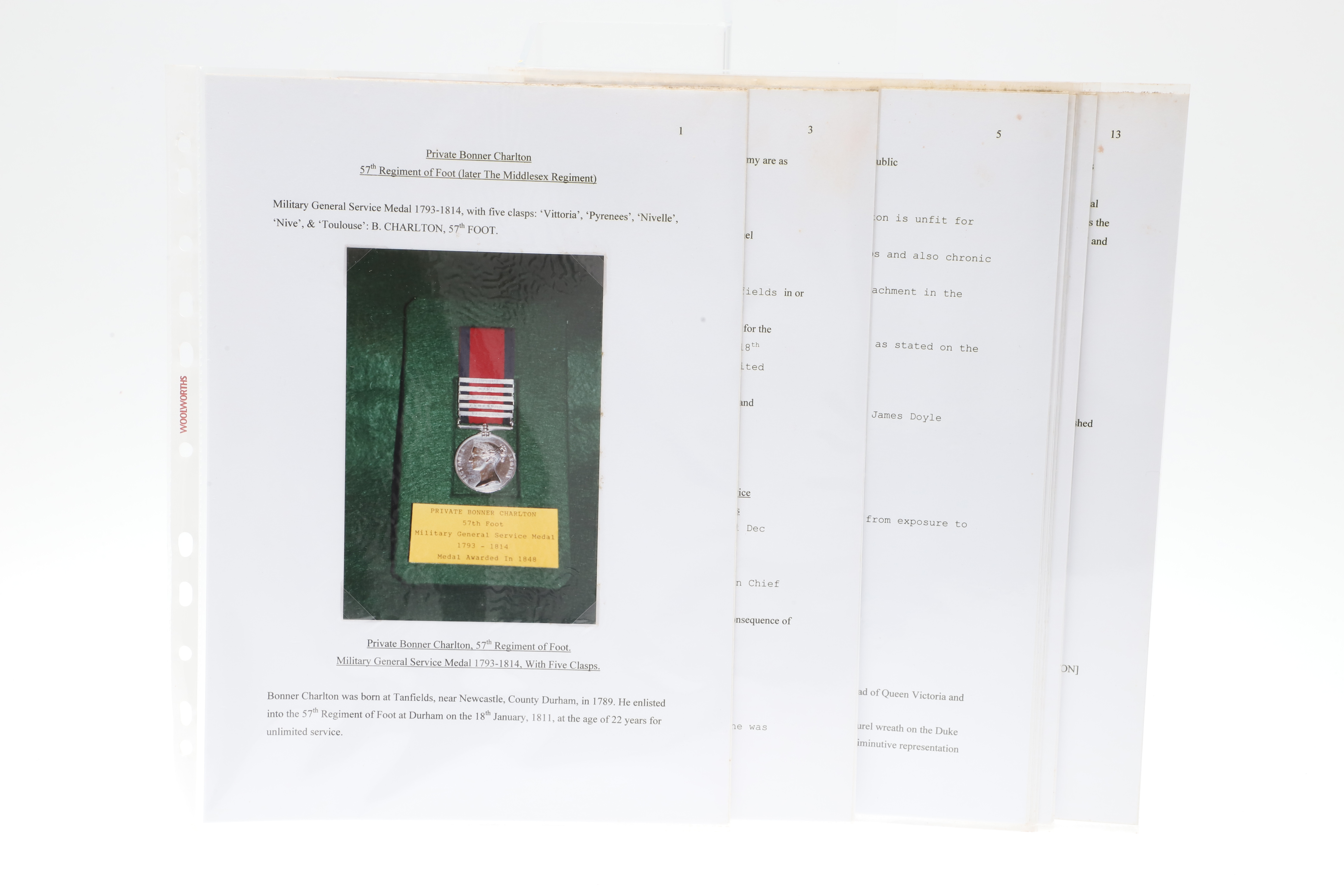 Images for 3944696. A FIVE CLASP MILITARY GENERAL SERVICE MEDAL TO THE ...