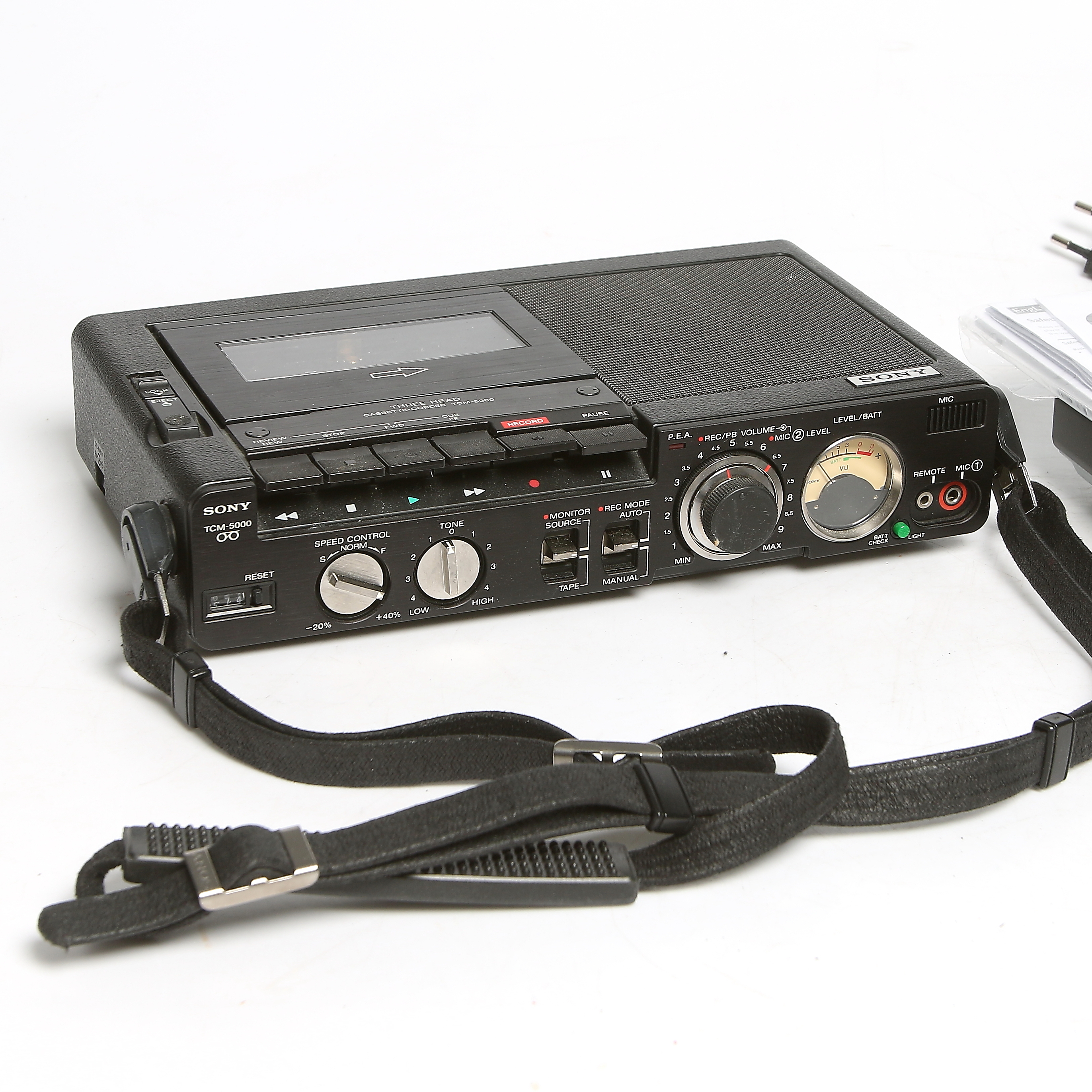 394727. TAPE PLAYER, SONY, TCM-5000, Pressman Portable Professional ...