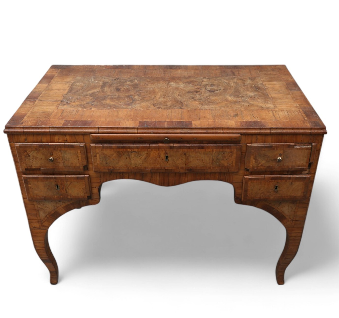 Images for 3953202. Louis XV “bureau plat” table in walnut and walnut ...