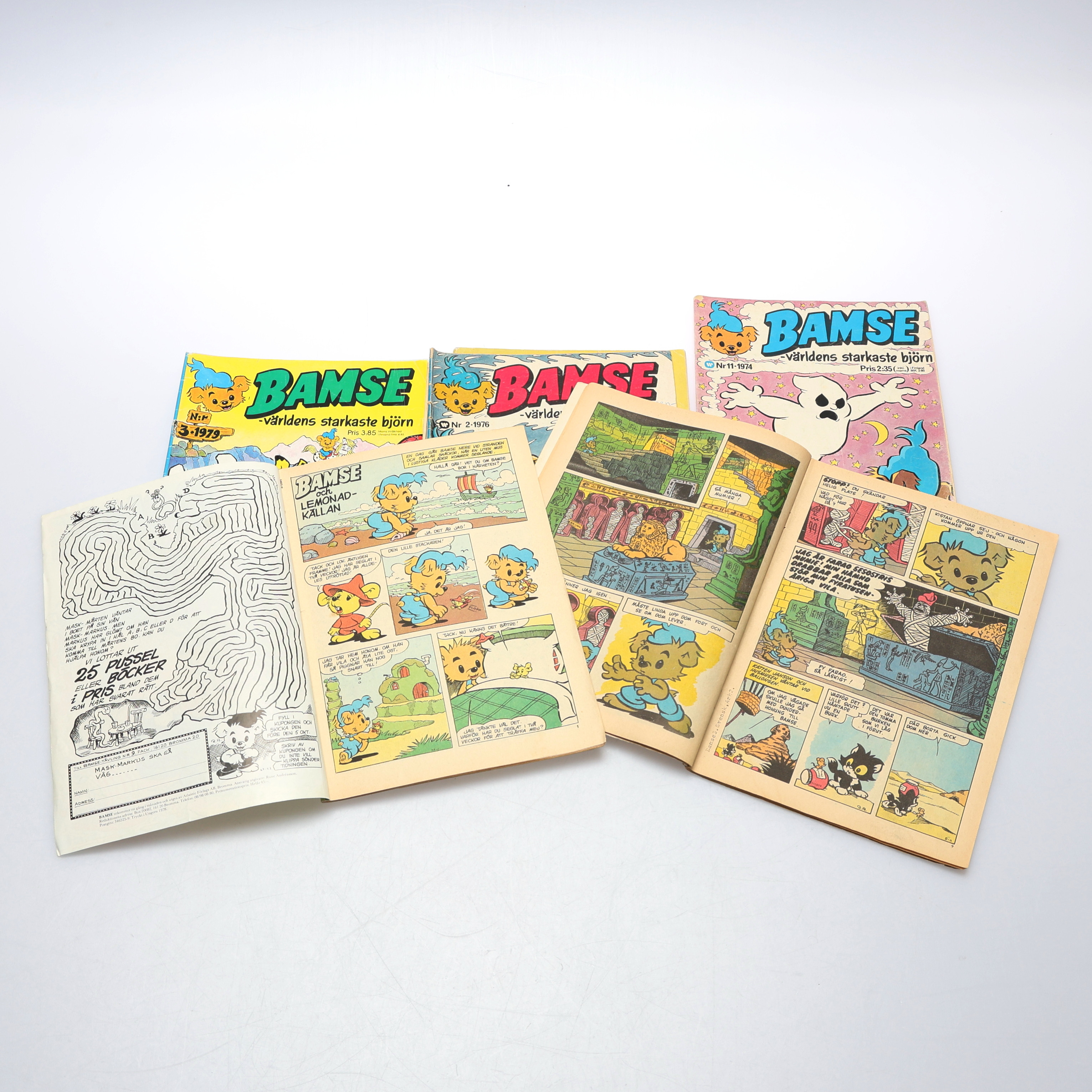 Images for 3977415. COMIC BOOKS. Bamse, “The Strongest Bear in the ...