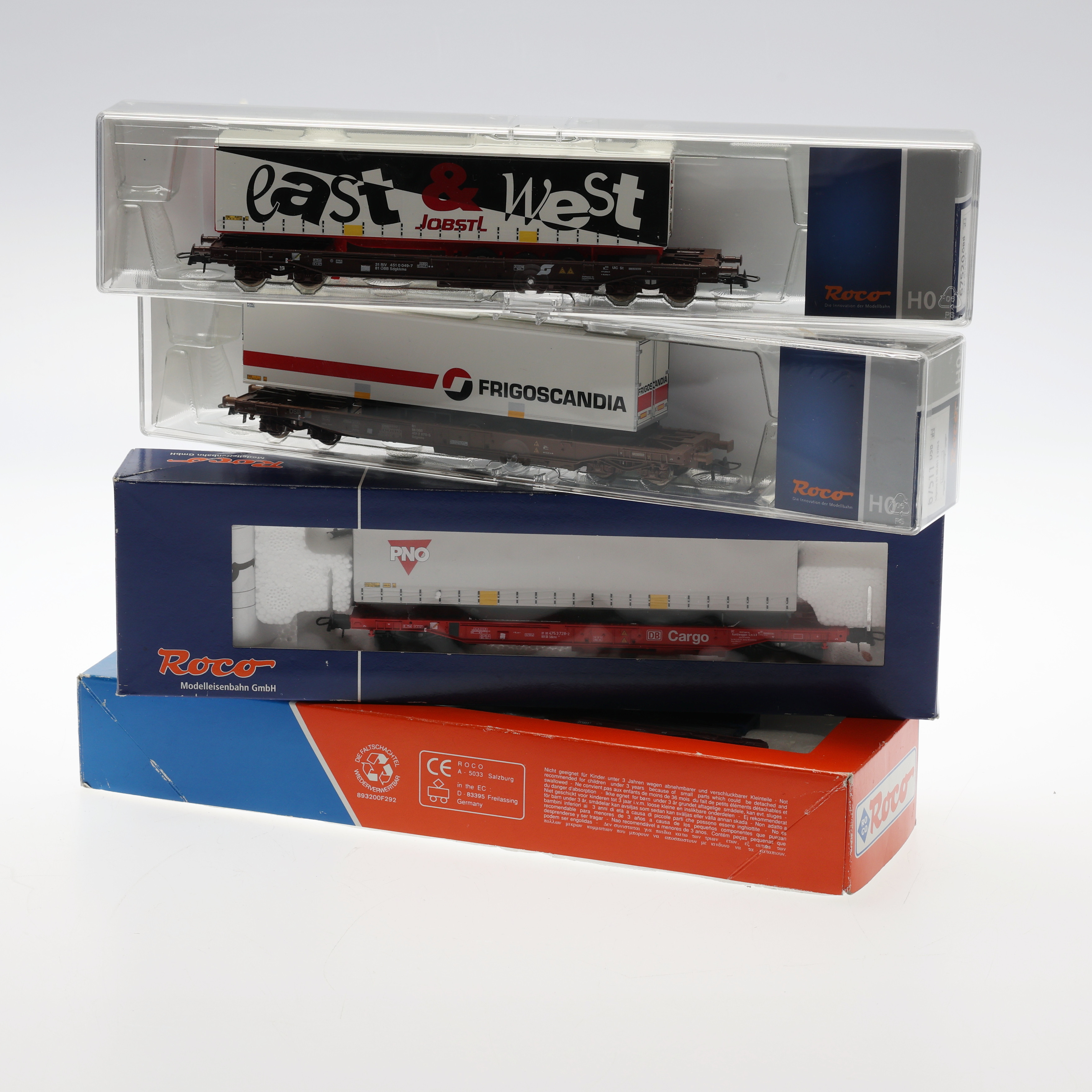 Images for 3978356. ROCO. Freight wagons, 4 pcs. - Auctionet