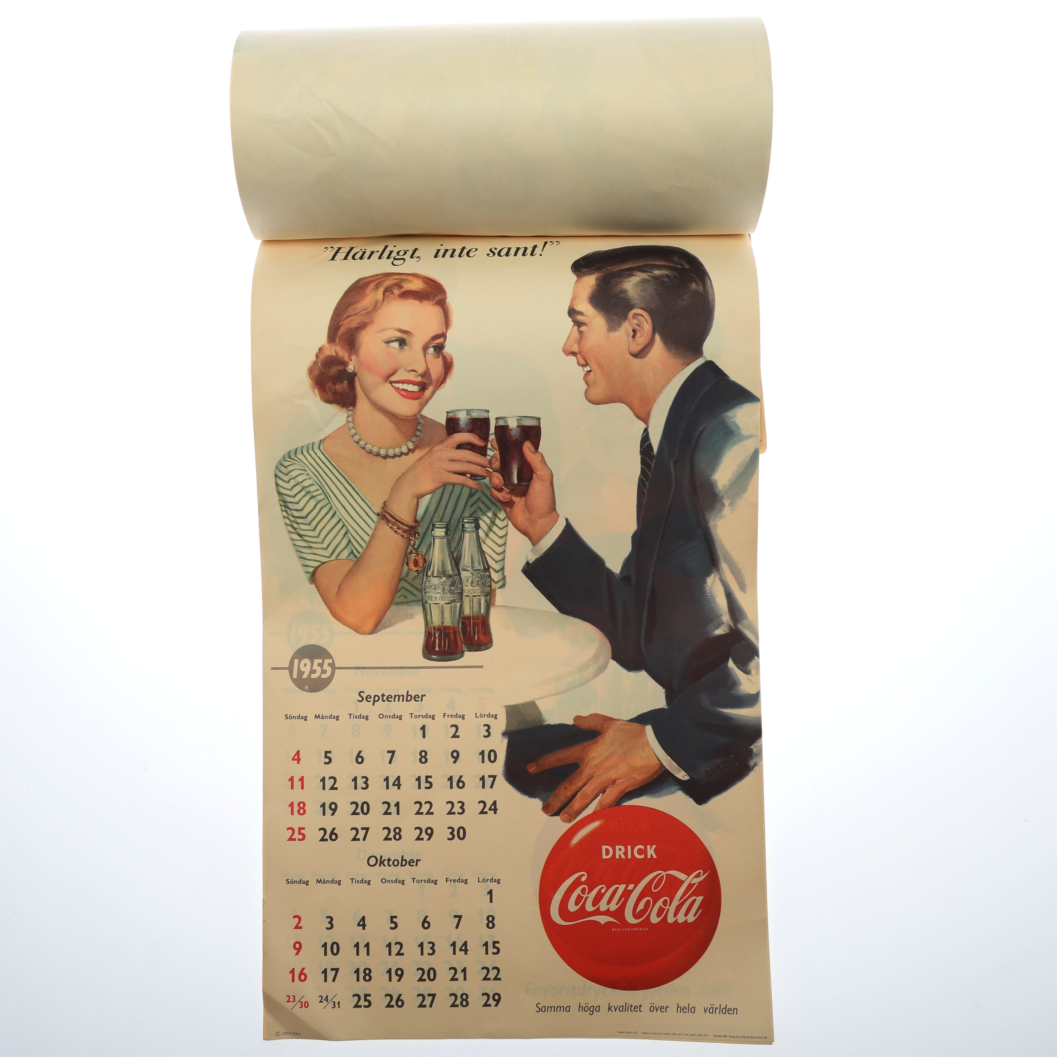 Images for 3989028. ALMANAC 1955 “Coca Cola”. - Auctionet