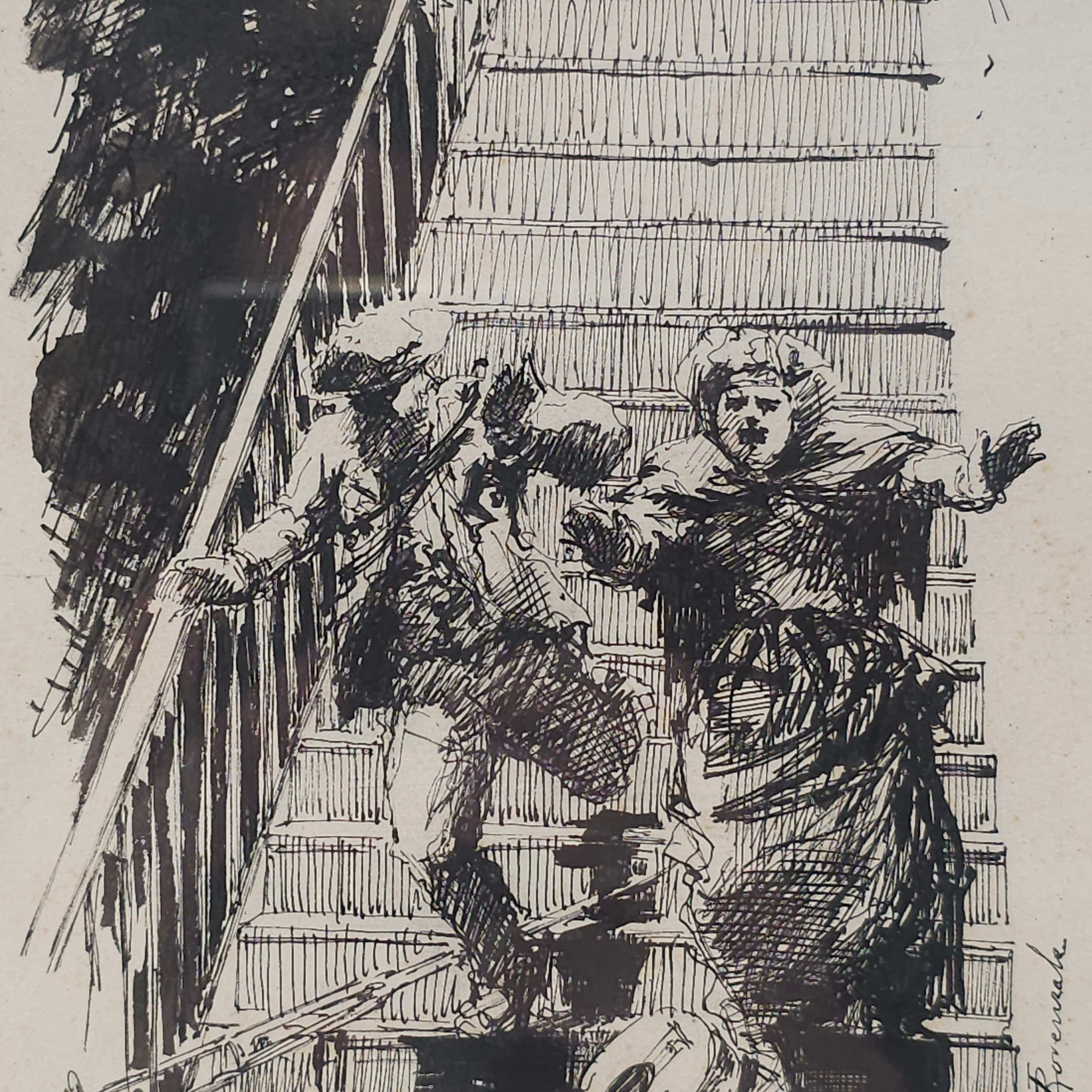 Images for 3989311. RAMIRO LORENZALE. DEATH. INK DRAWING ON PAPER ...