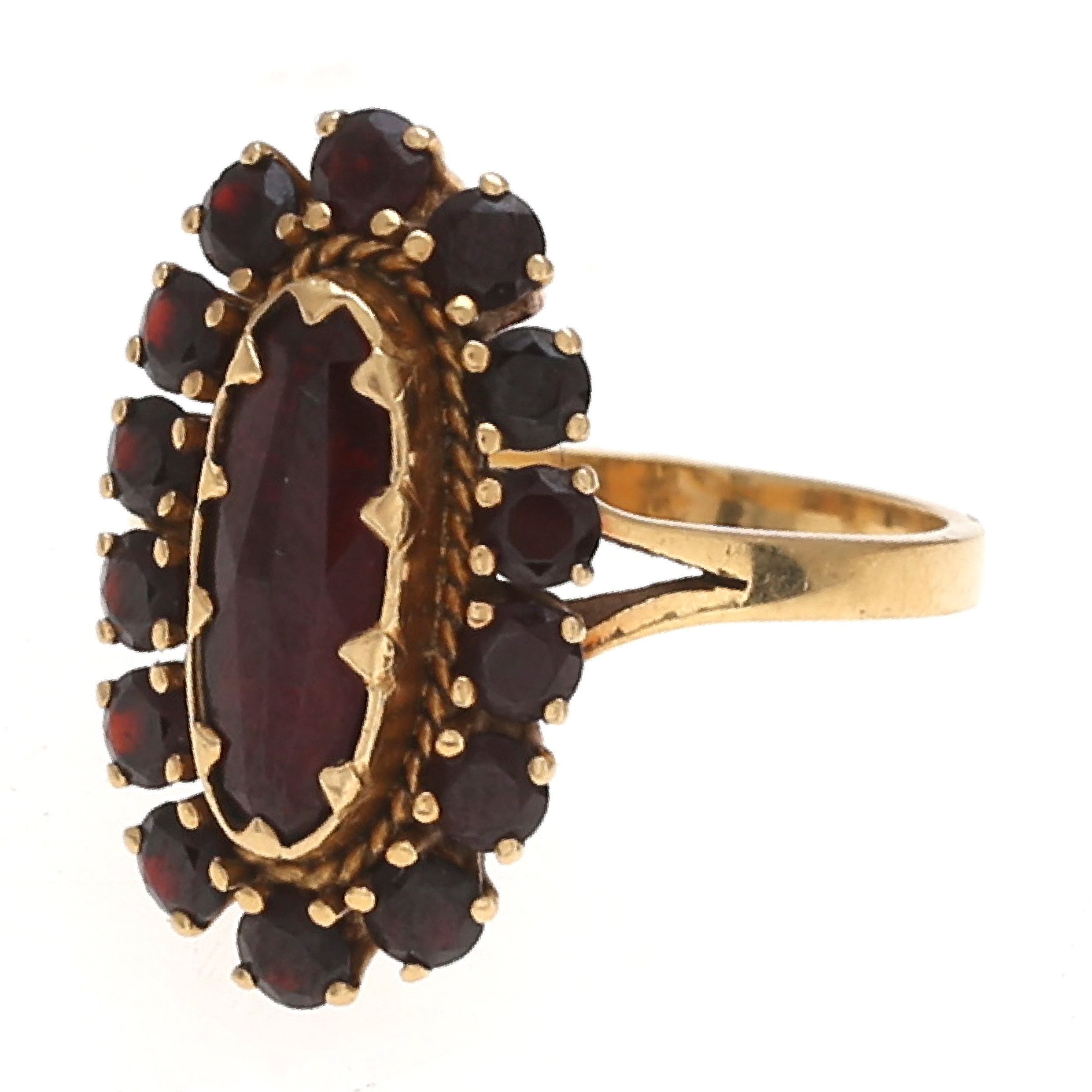 Images for 4009606. Gold and gemstones shuttle ring, circa 1970 ...