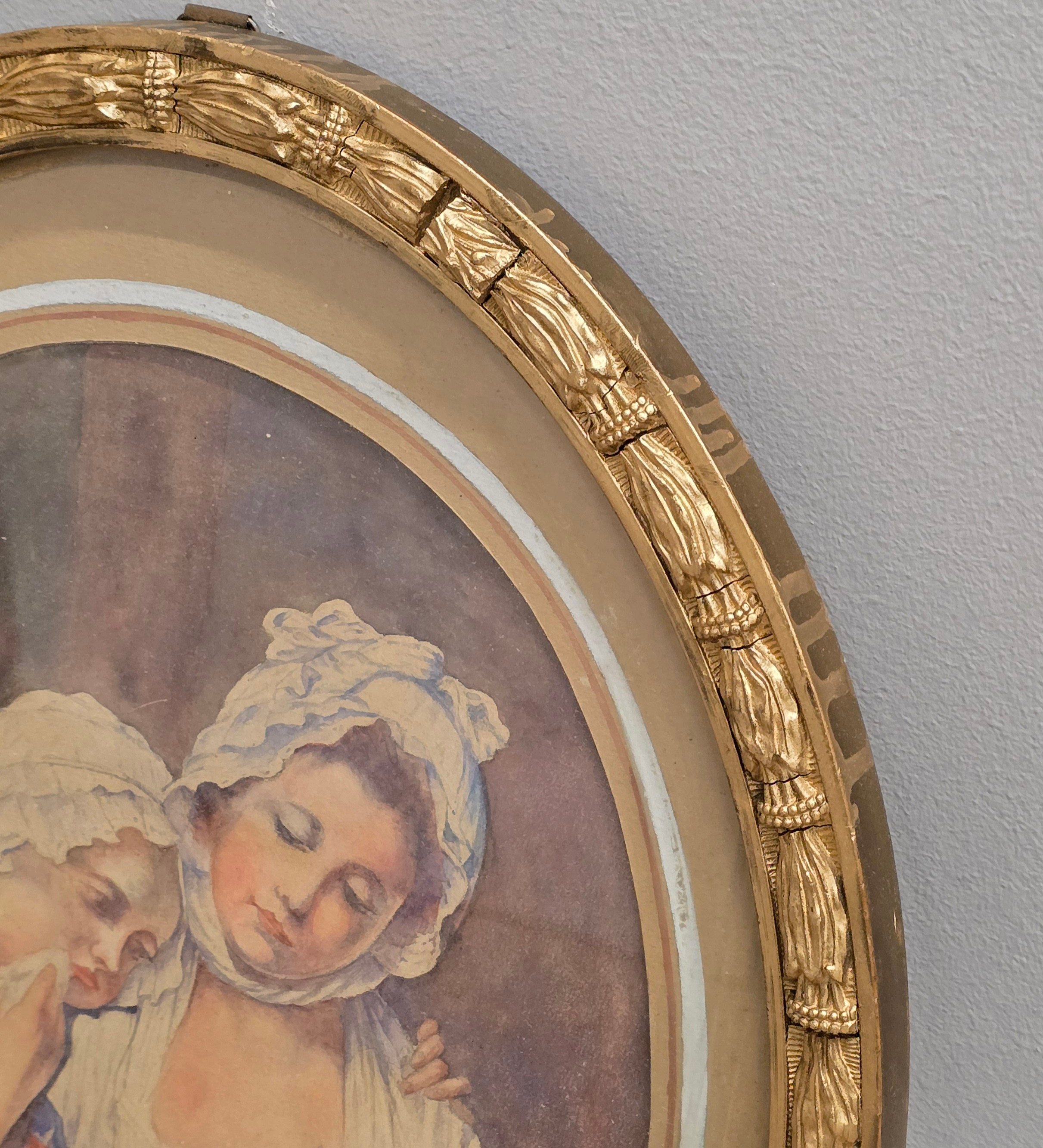 Images for 4025160. FRENCH COURTLY SCENE. WATERCOLOR ON PAPER. 19TH ...