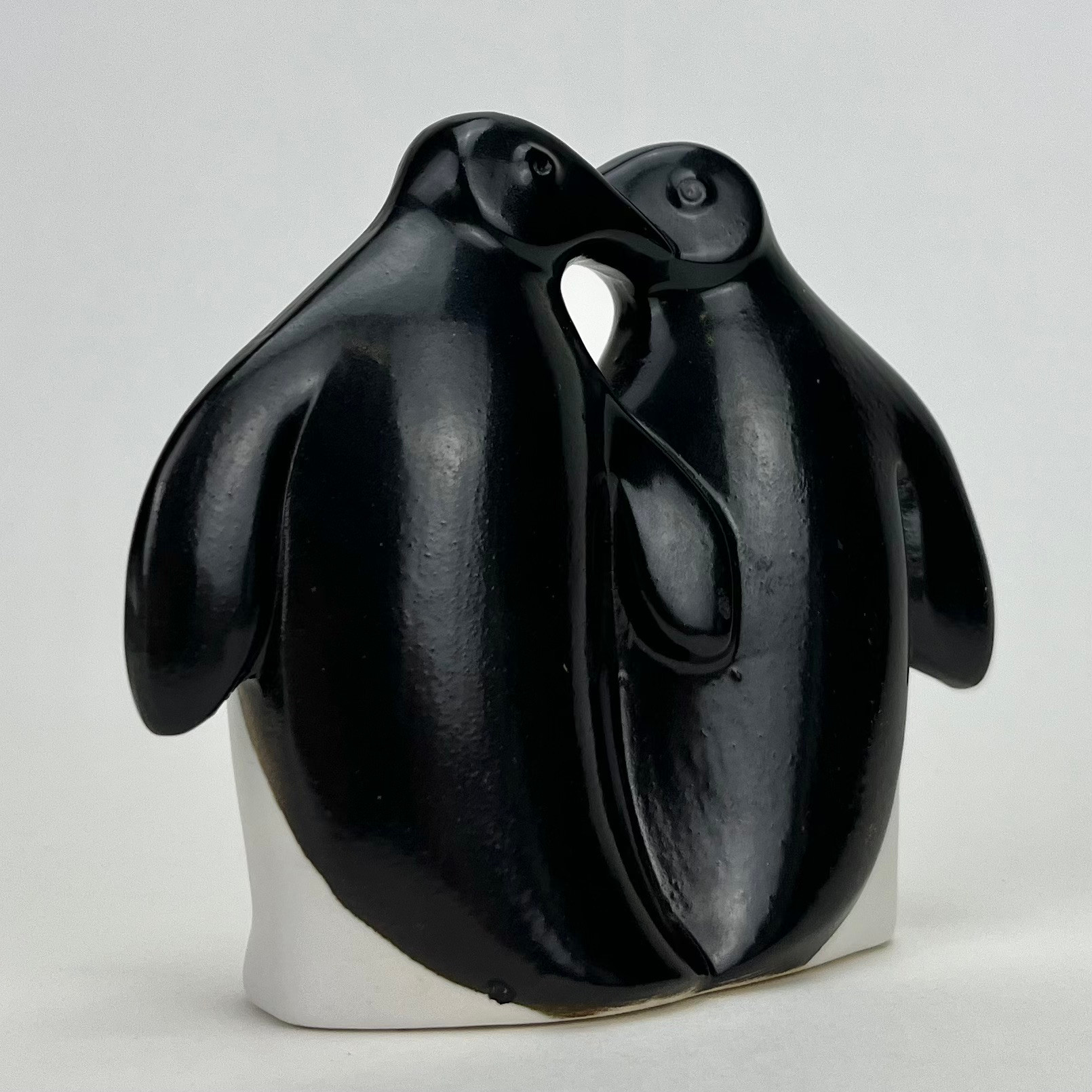 Images for 4034697. LISA LARSON. Figurine, stoneware, penguins ...