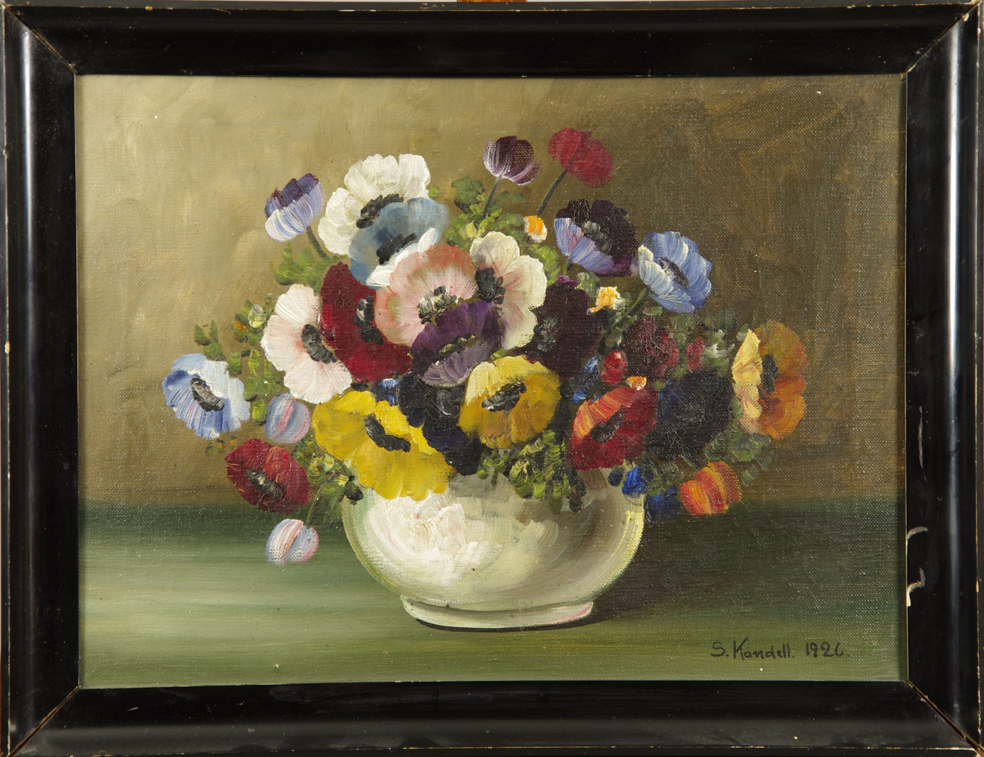 Images for 403613. STURE KANDELL. Flower still life, oil on canvas ...