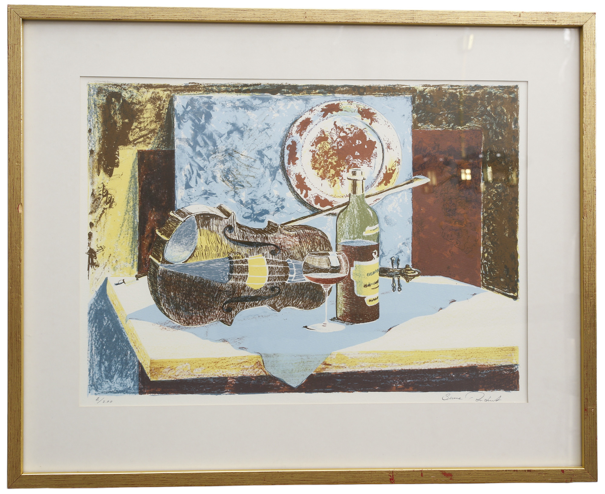 Images for 4052799. SUNE RUDNERT. Lithograph in colours, Still life ...