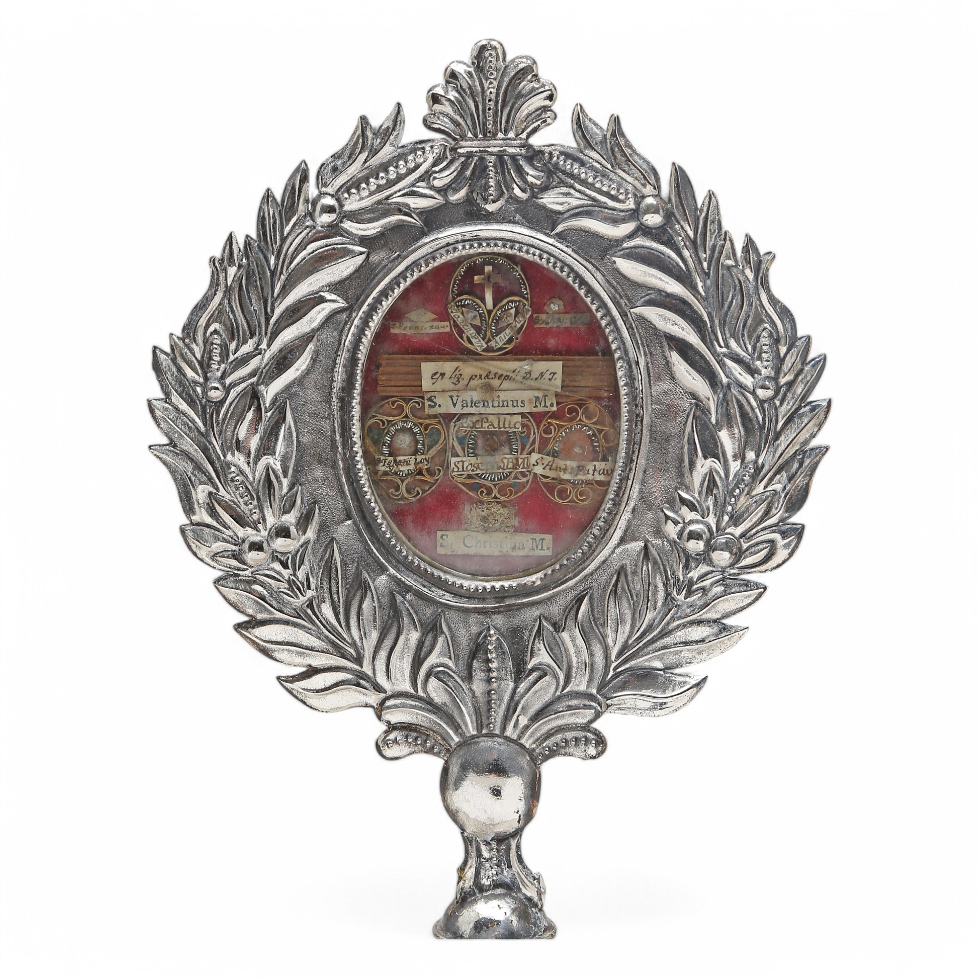 Images for 4055680. Neoclassical style reliquary in silvery metal ...