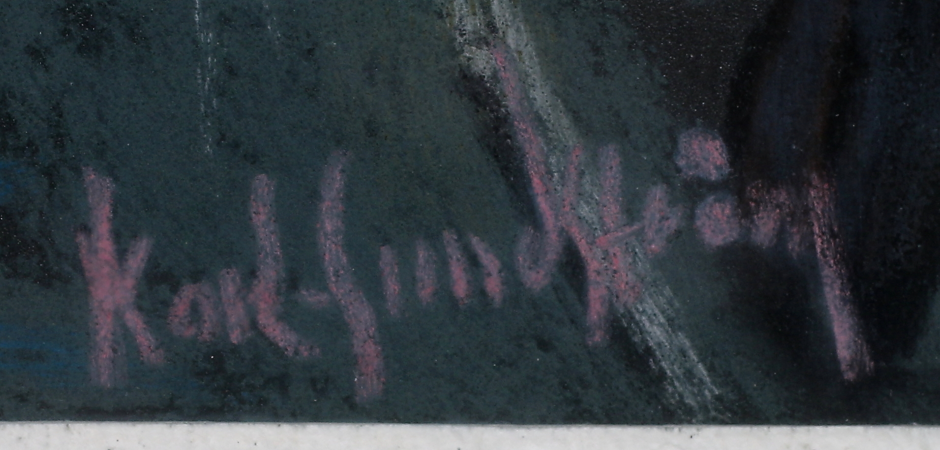 Images for 406388. KARL SUNDSTRÖM. City view from the harbor, pastel ...