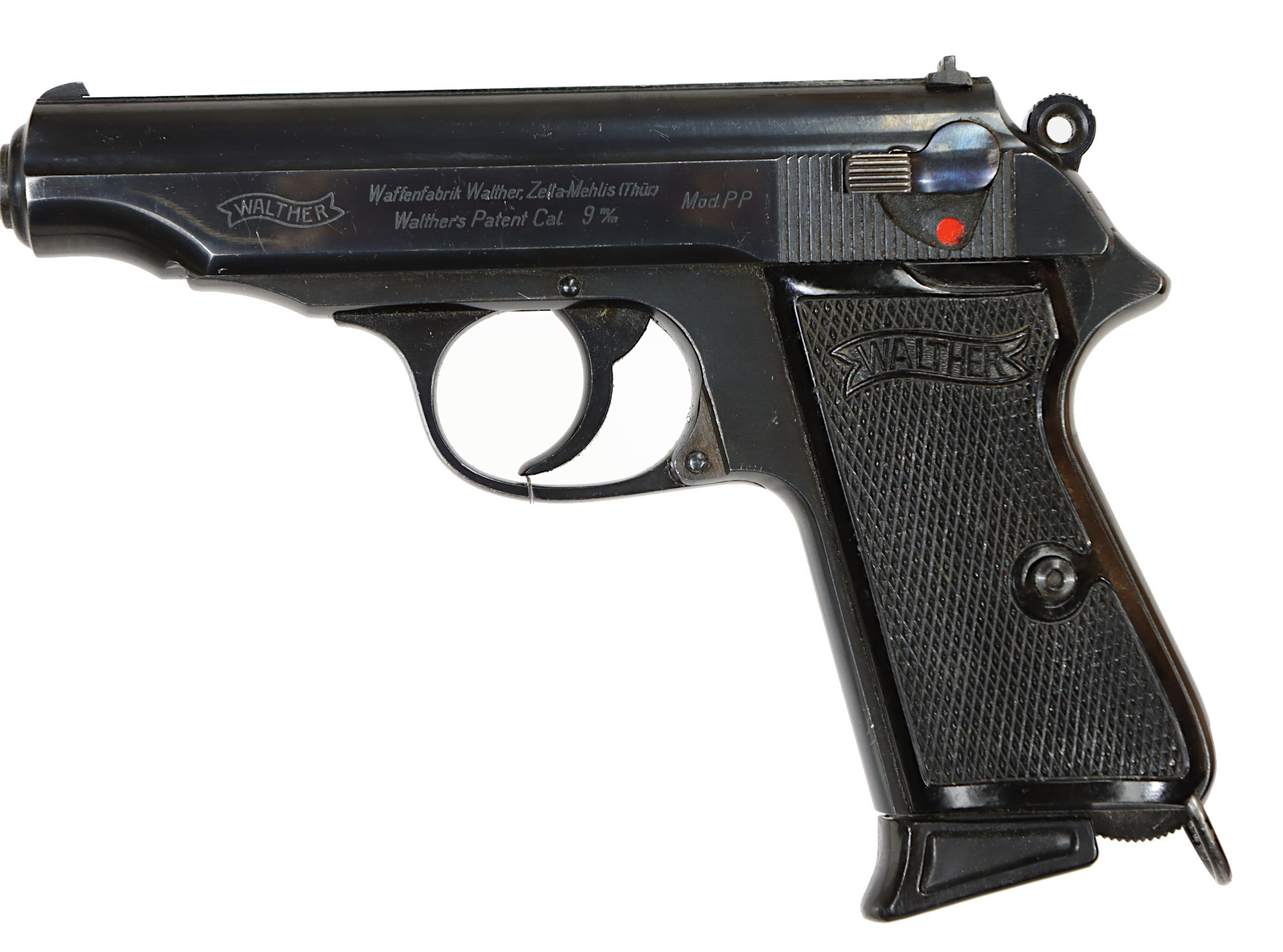 Bilder för 4110092. PISTOL, fabrikat Walther Zella Mehlis, modell PP ...