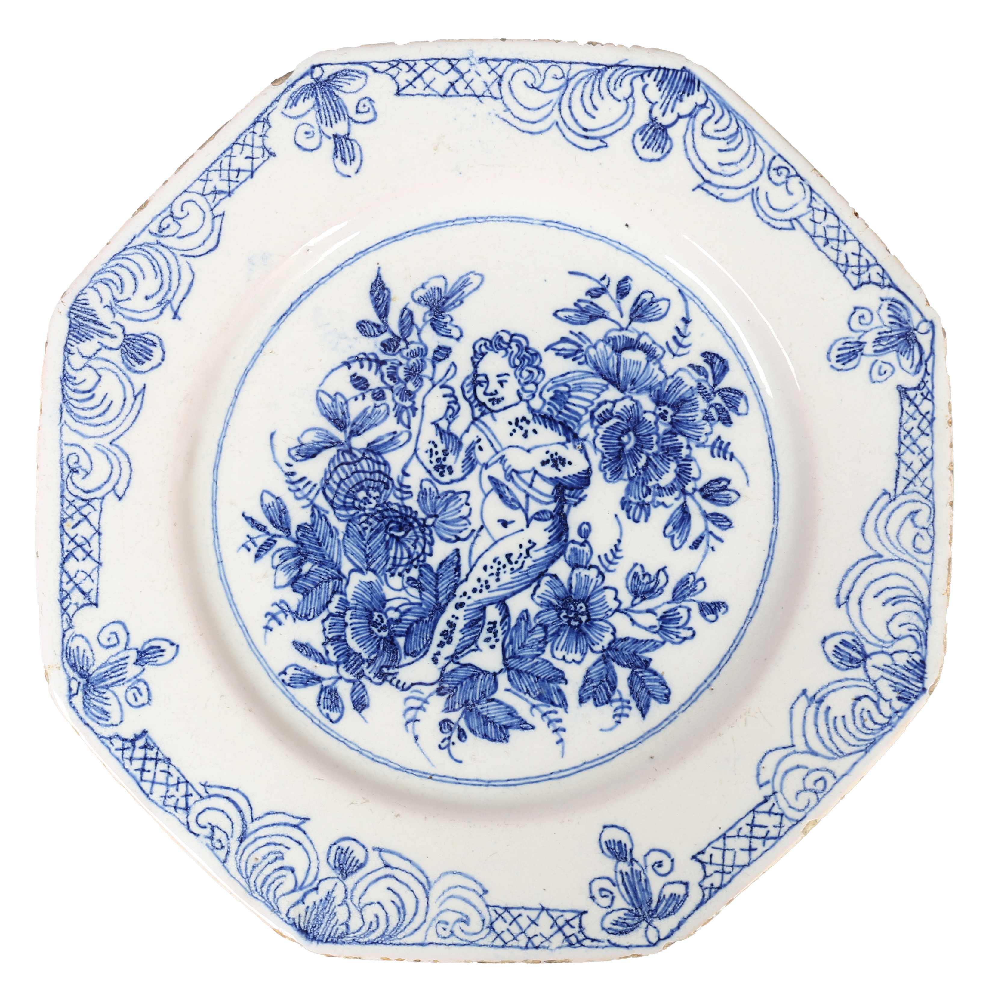 Images for 4116635. AN EARLY 18TH CENTURY DELFT BLUE AND WHITE ...