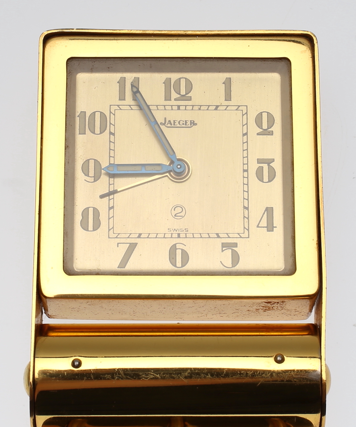 Images for 414245. TABLE CLOCK / TRAVEL ALARM CLOCK, Jaeger 20th ...
