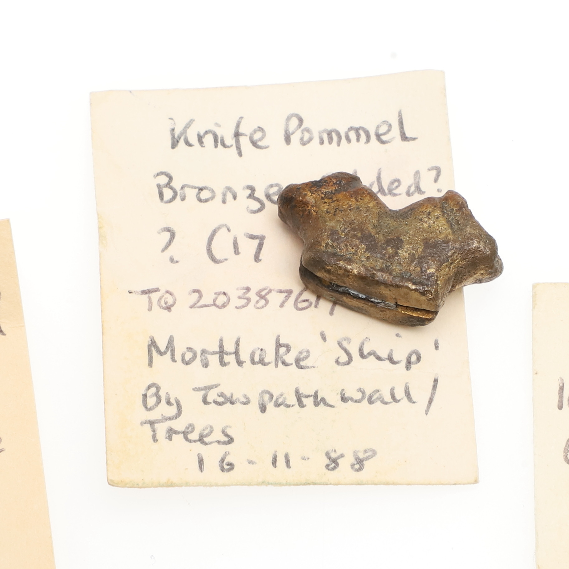 Images for 4157960. A COLLECTION OF THREE MEDIEVAL OR TUDOR KNIFE ...