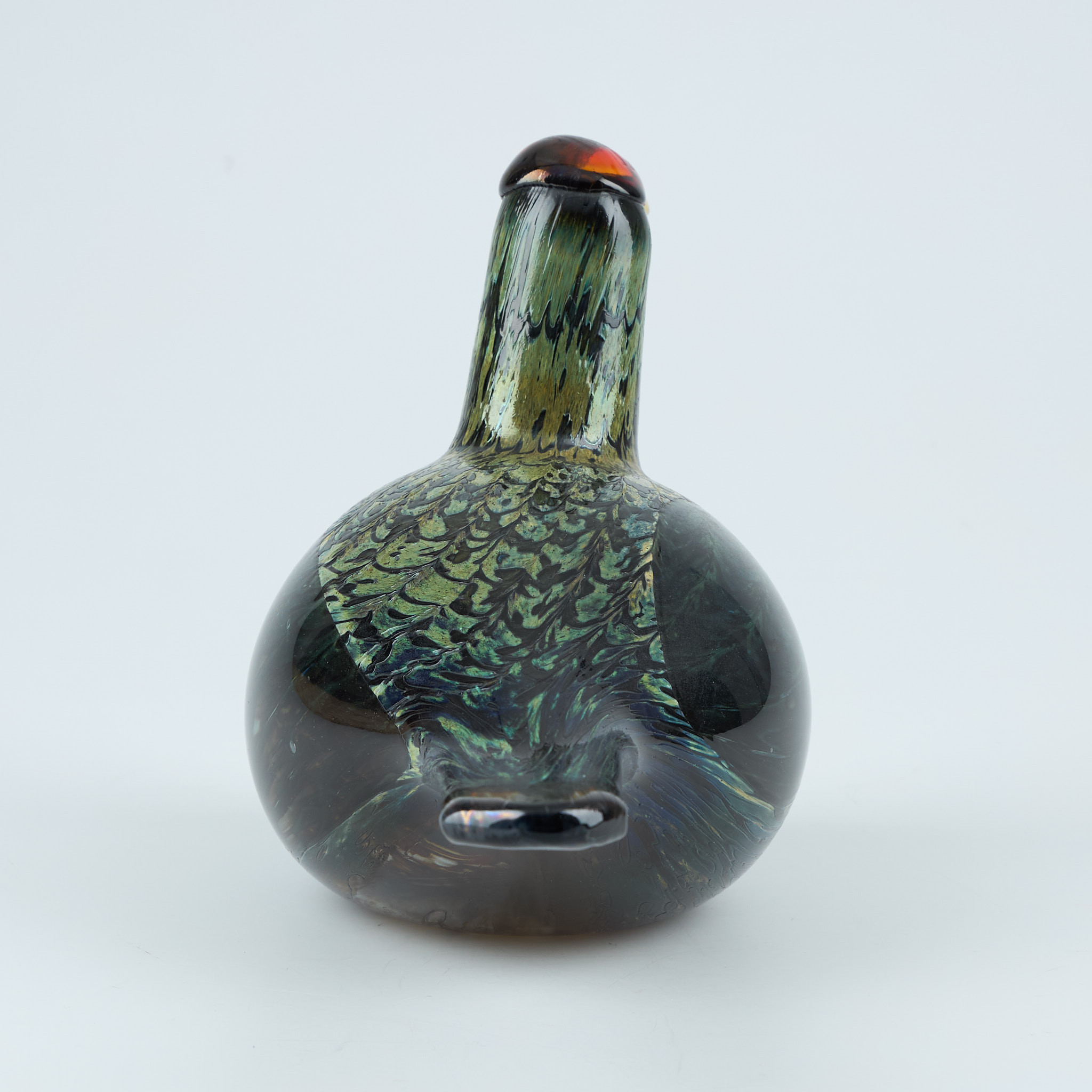 Images for 4173912. OIVA TOIKKA. A GLASS BIRD, “Metso” (Tjäder), signed ...
