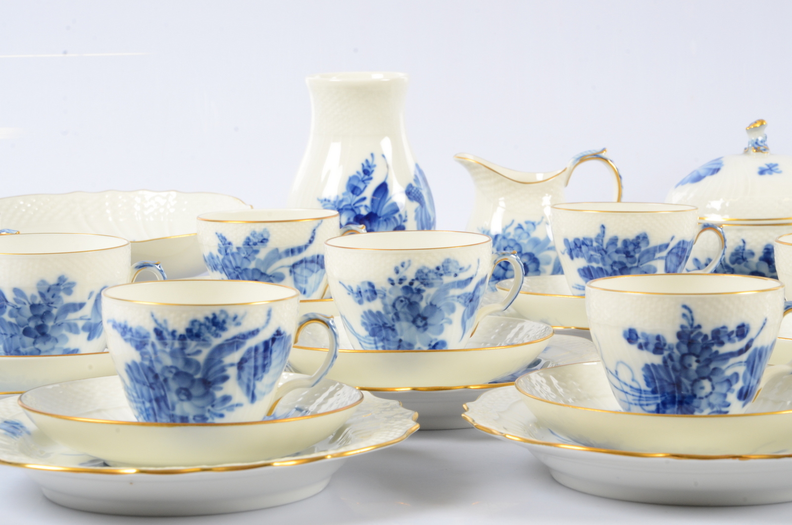 Images for 418107. COFFEE SET, 48 pieces, porcelain, "Blue Flower" with ...