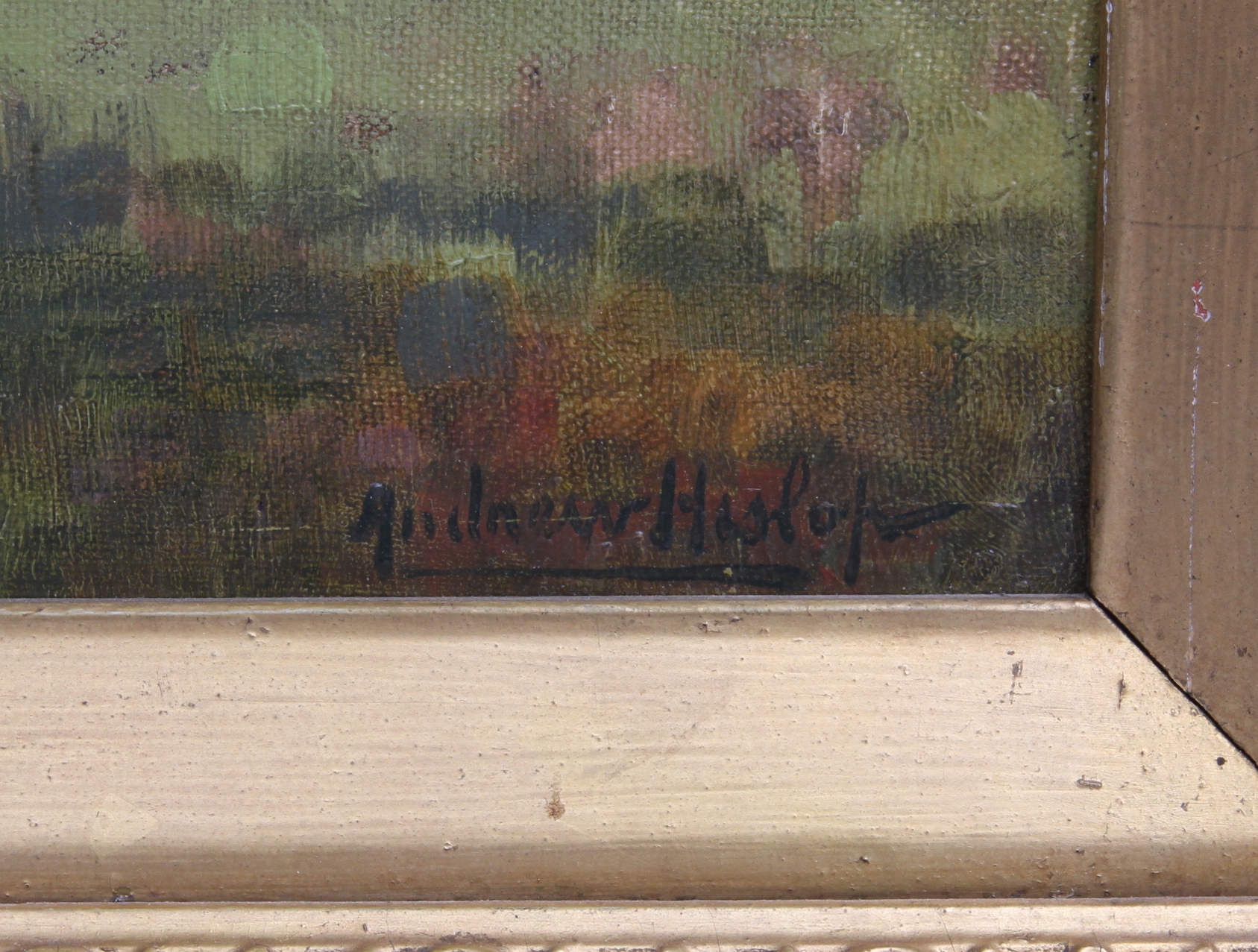 Images for 41811. ANDREW HISLOP. Attributed to. oil on canvas, sign ...