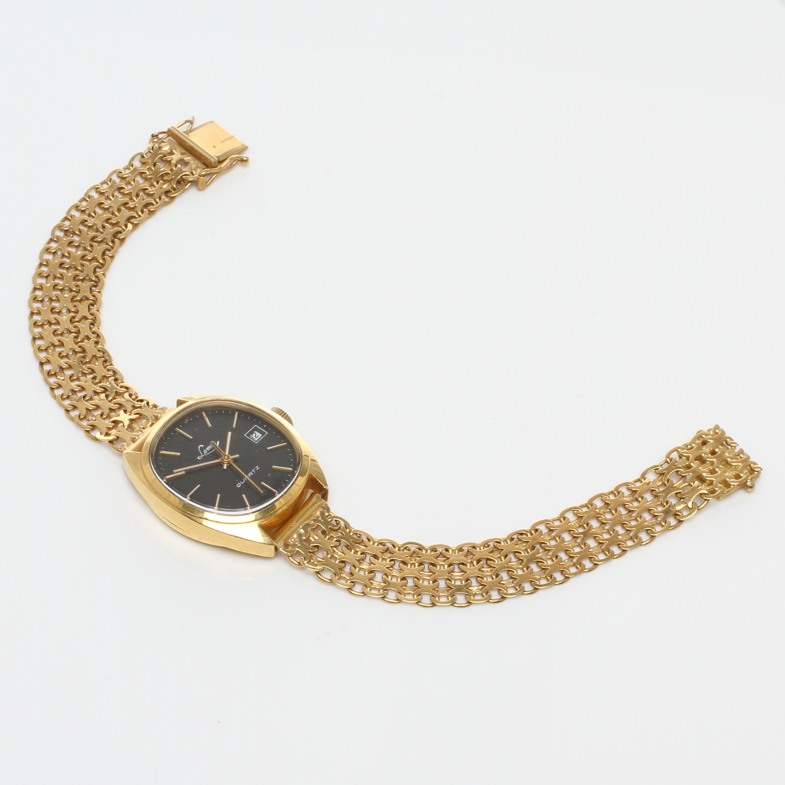 Images for 418924. BRACELET WATCH, ladies, Lemac, cal. ETA / ESA 951 ...