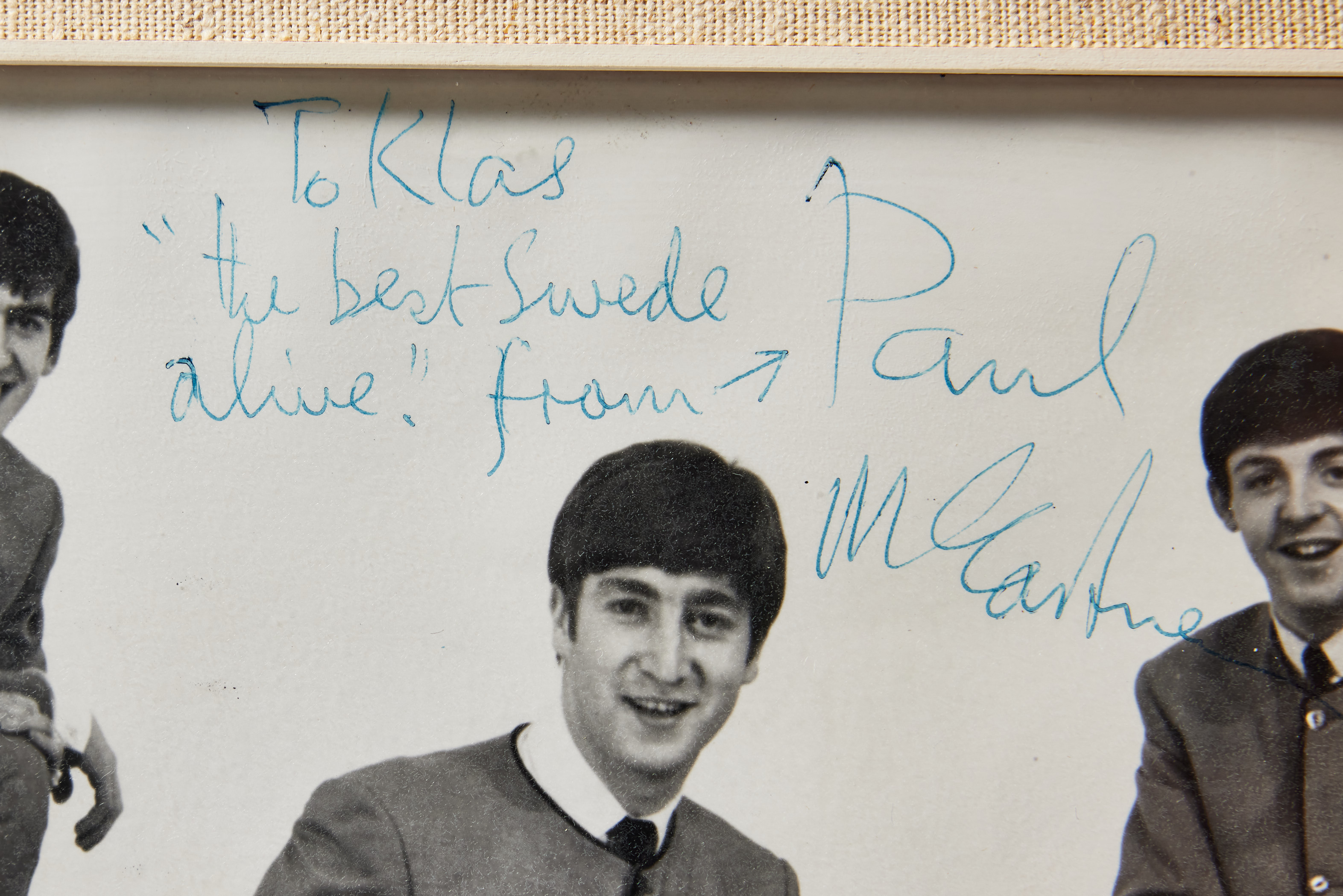 Bilder zu 4197177. THE BEATLES, signiertes Foto mit persönlichen ...