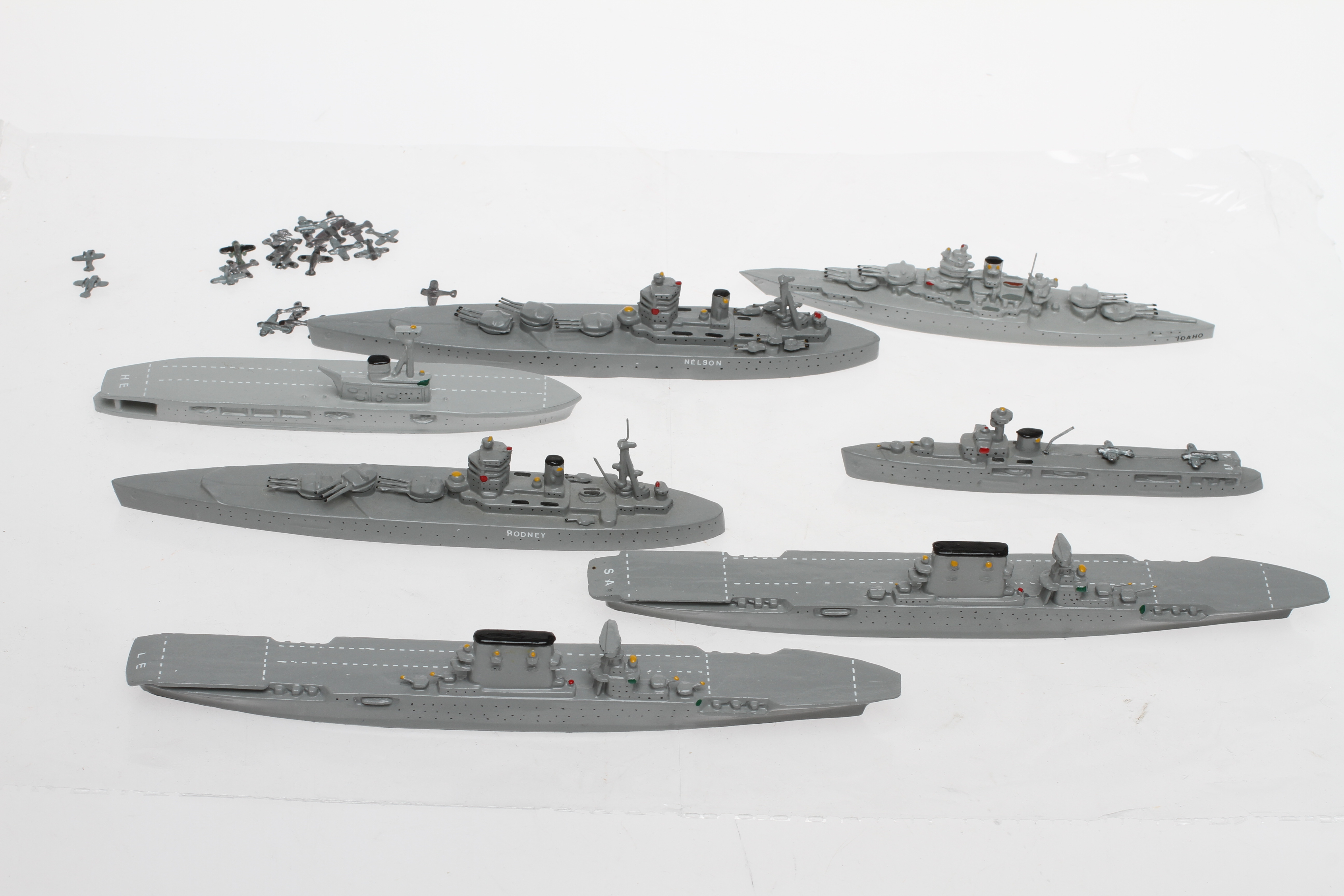 Images for 42179. VESSEL MODELS PILOT / WIKING Warships, 7 pieces and ...