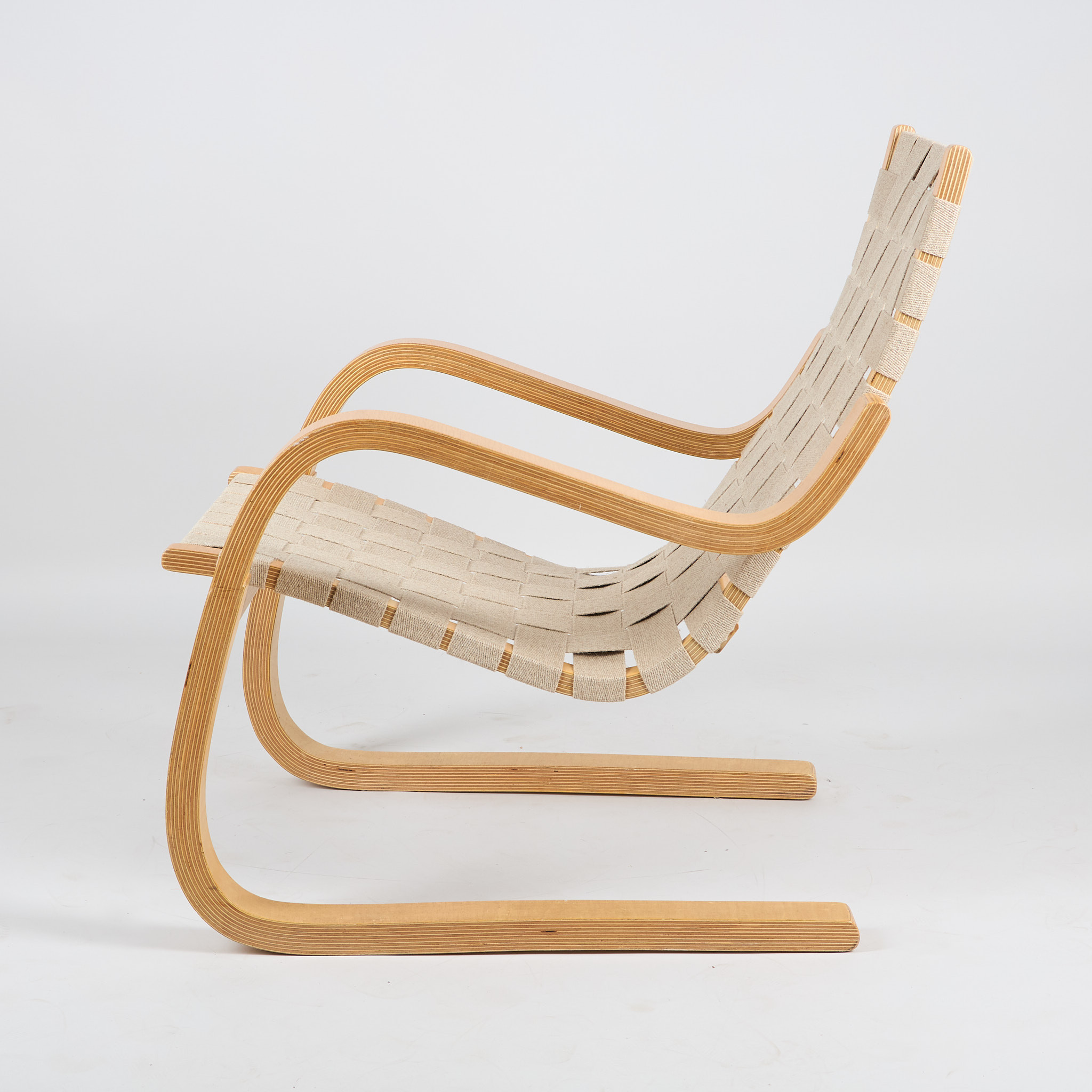 Images for 4220666. ALVAR AALTO. Armchair model 406, likely prototype ...