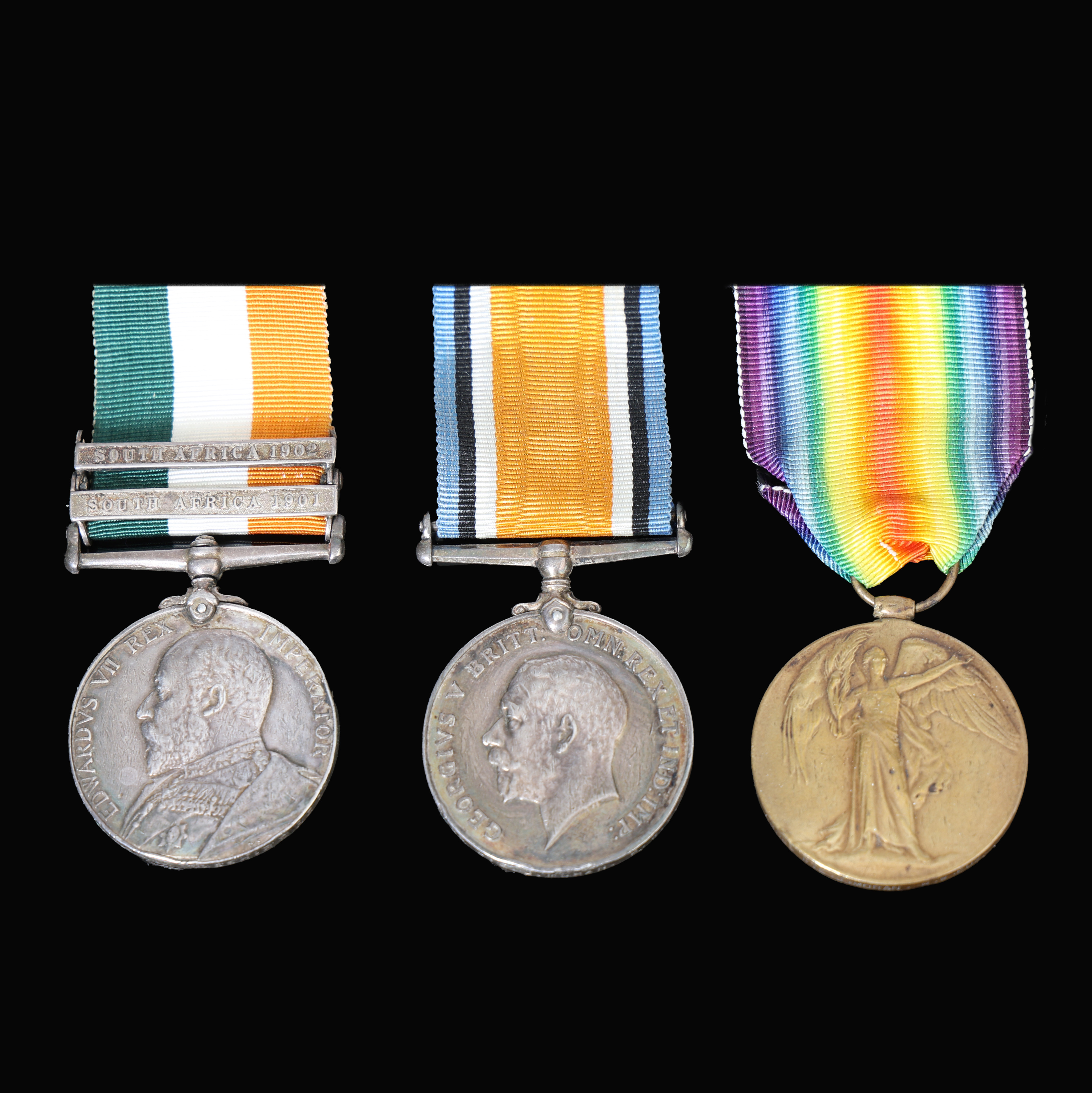 Images for 4229824. BOER WAR/WW1 TRIO OF MEDALS, CHESHIRE REGT./ ROYAL ...