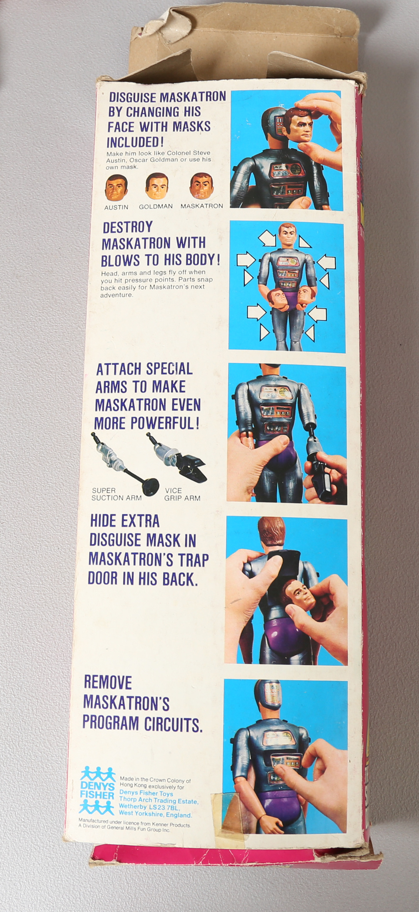 Images for 4235260. DENYS FISHER. THE SIX MILLION DOLLAR MAN MASKATRON ...