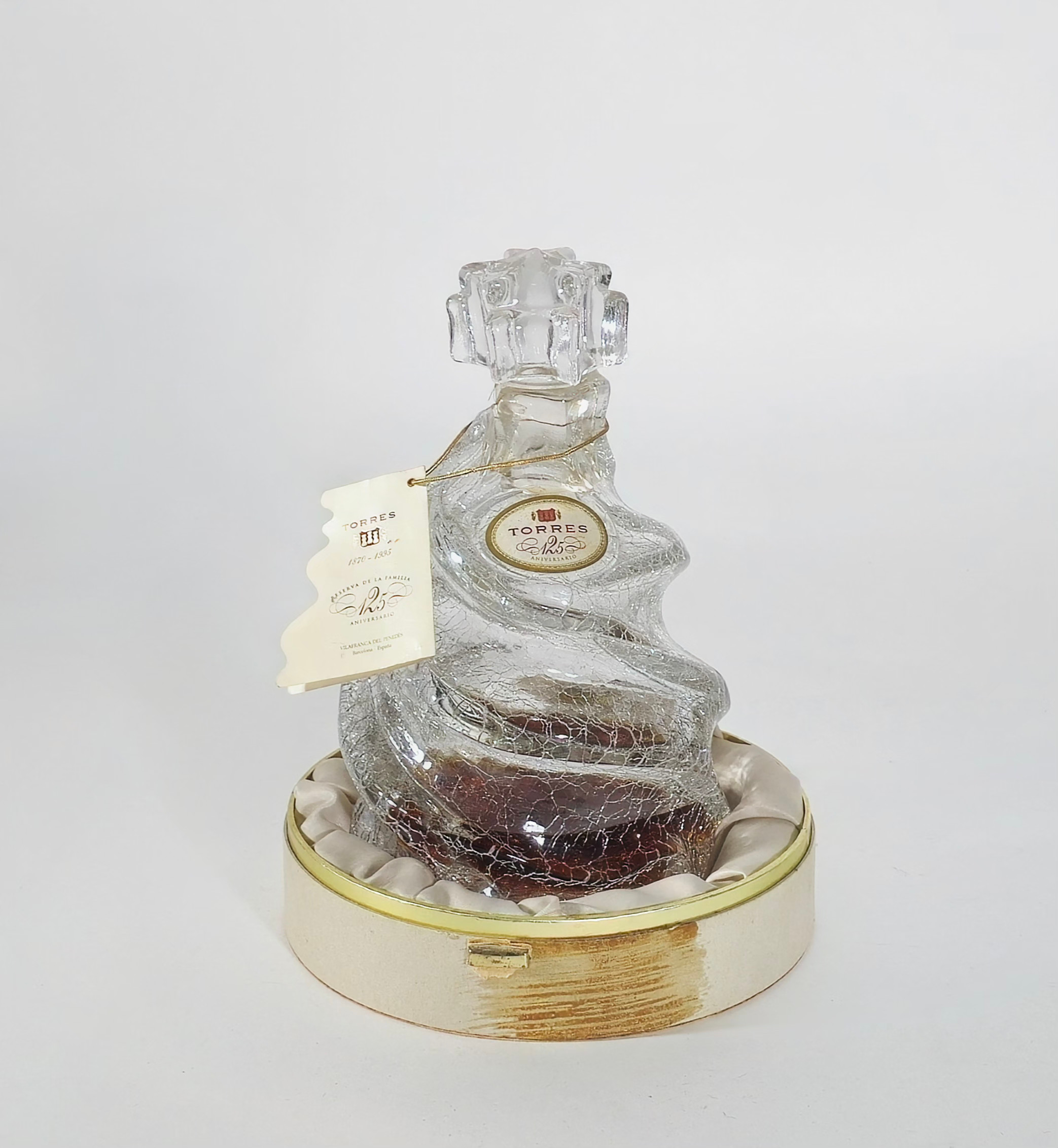 Images for 4250697. BRANDY TORRES LIQUEUR BOTTLE. 125TH ANNIVERSARY ...