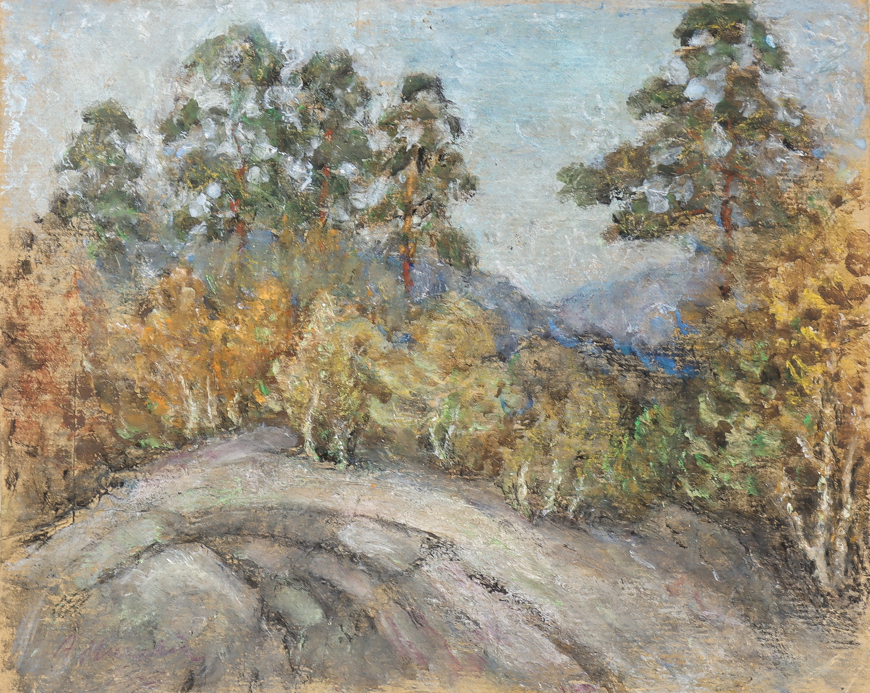 Images for 4254387. ANTS MURAKIN (ESTLAND 1892-1975). Forest landscape ...